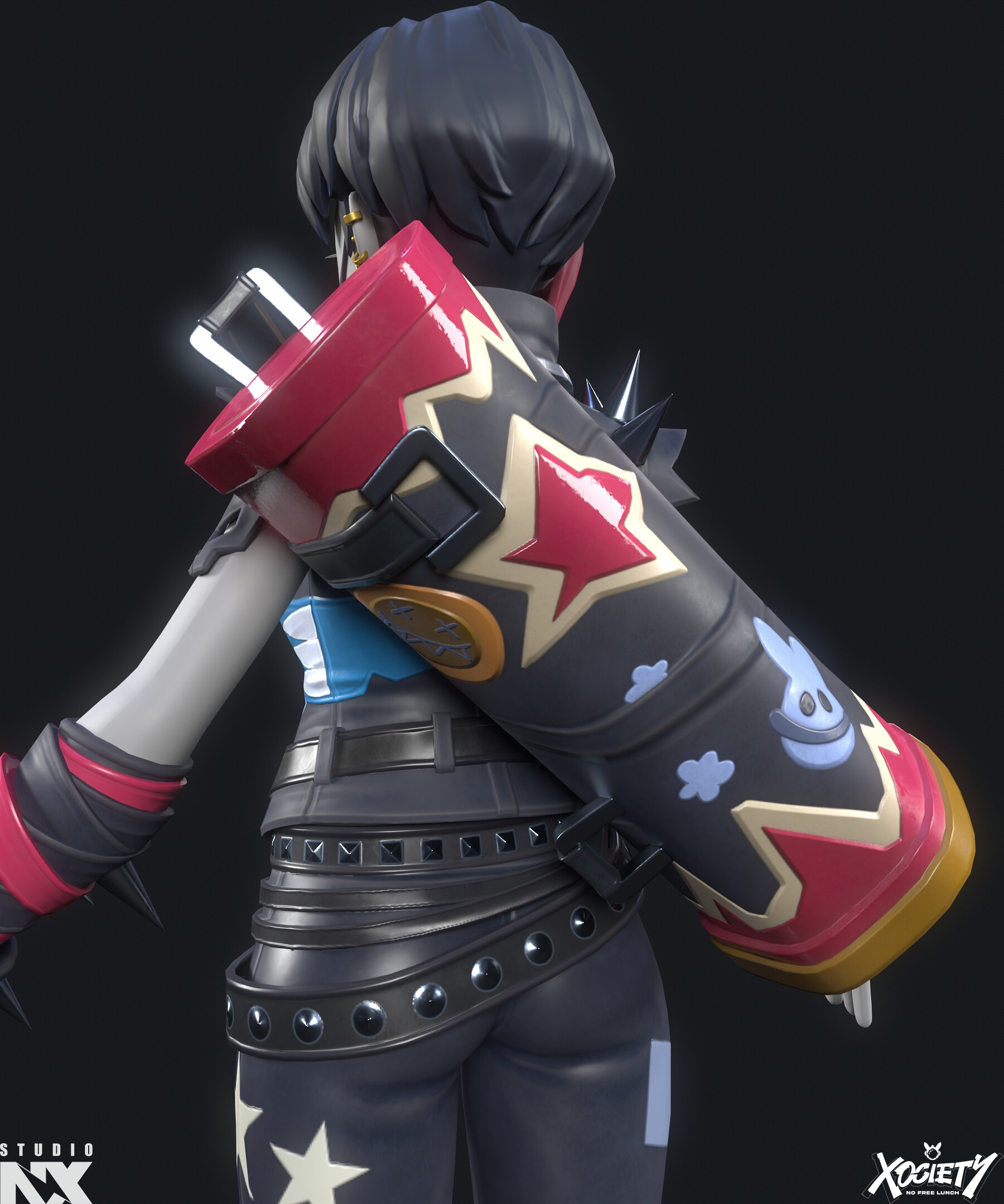 StudioNX - Xociety Funky Black Female