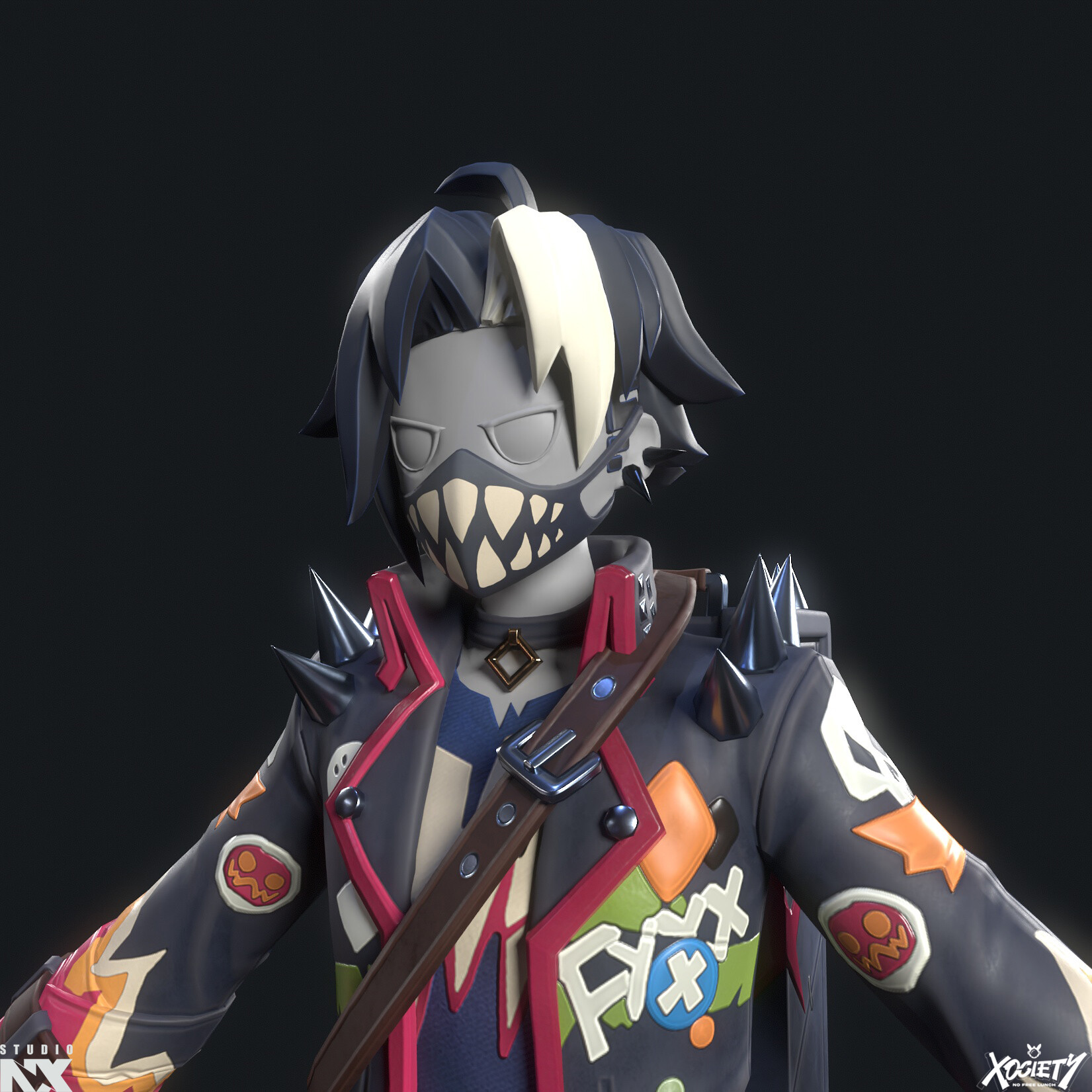 StudioNX - Xociety Funky Black Male