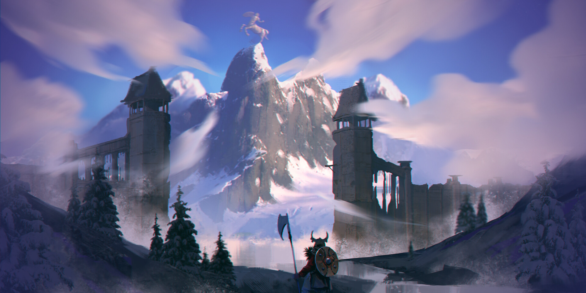 ArtStation - European and American realistic concept scenes