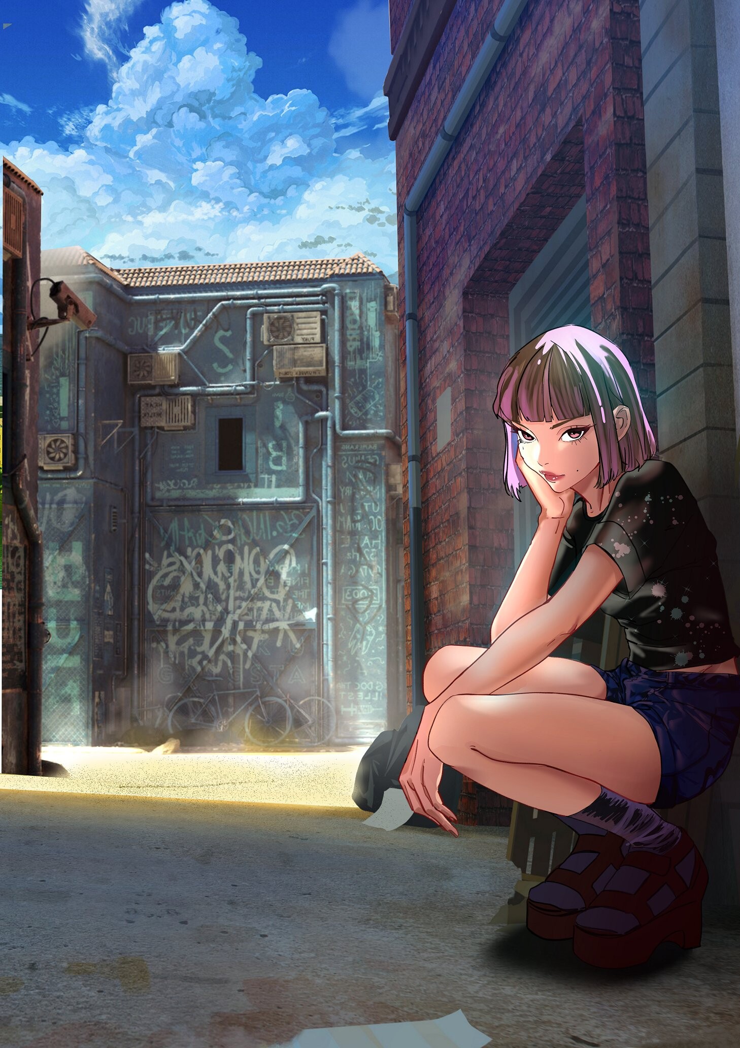 ArtStation - Texas girl