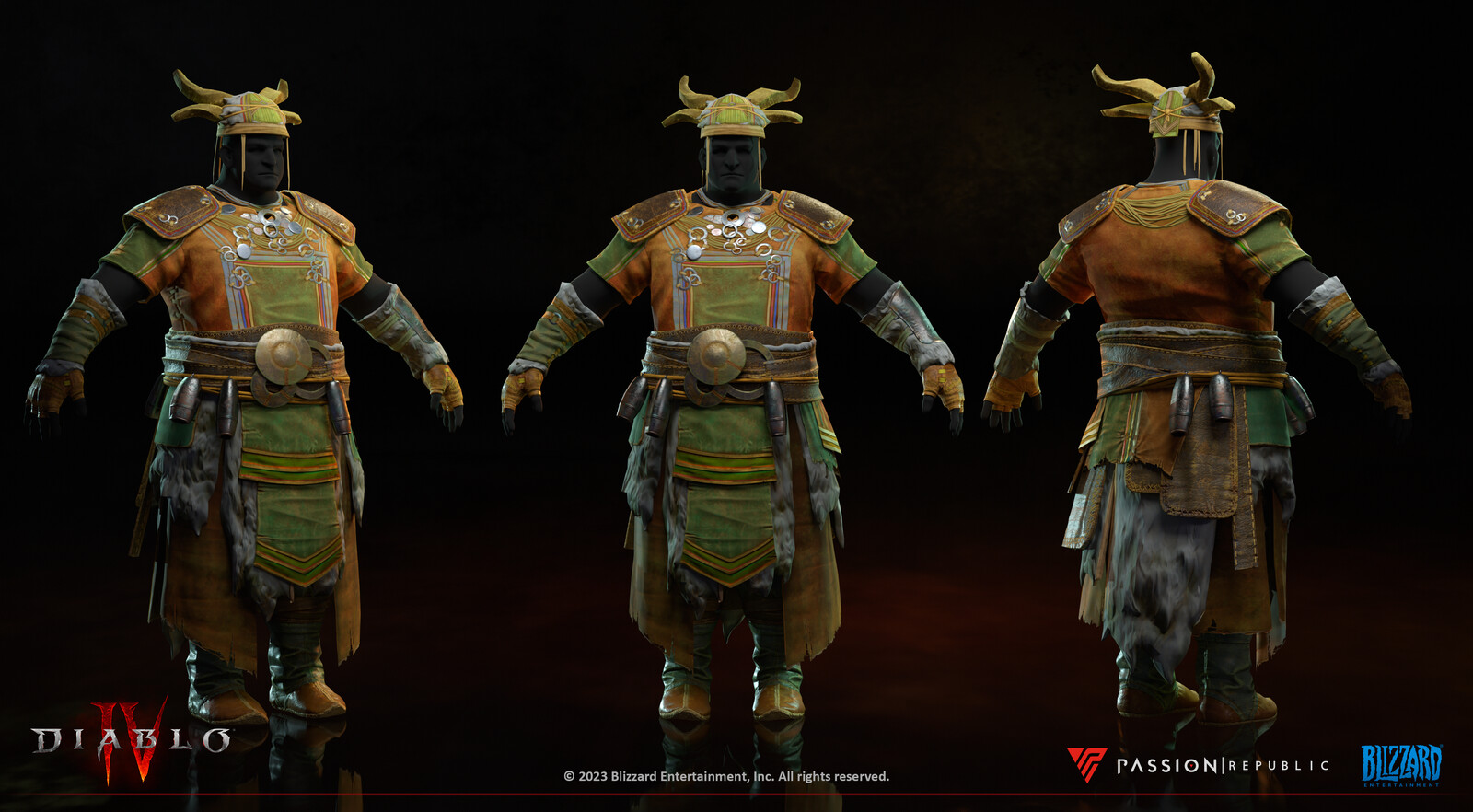 Passion Republic - Diablo IV Character Modeling (Armors) Vol. 2