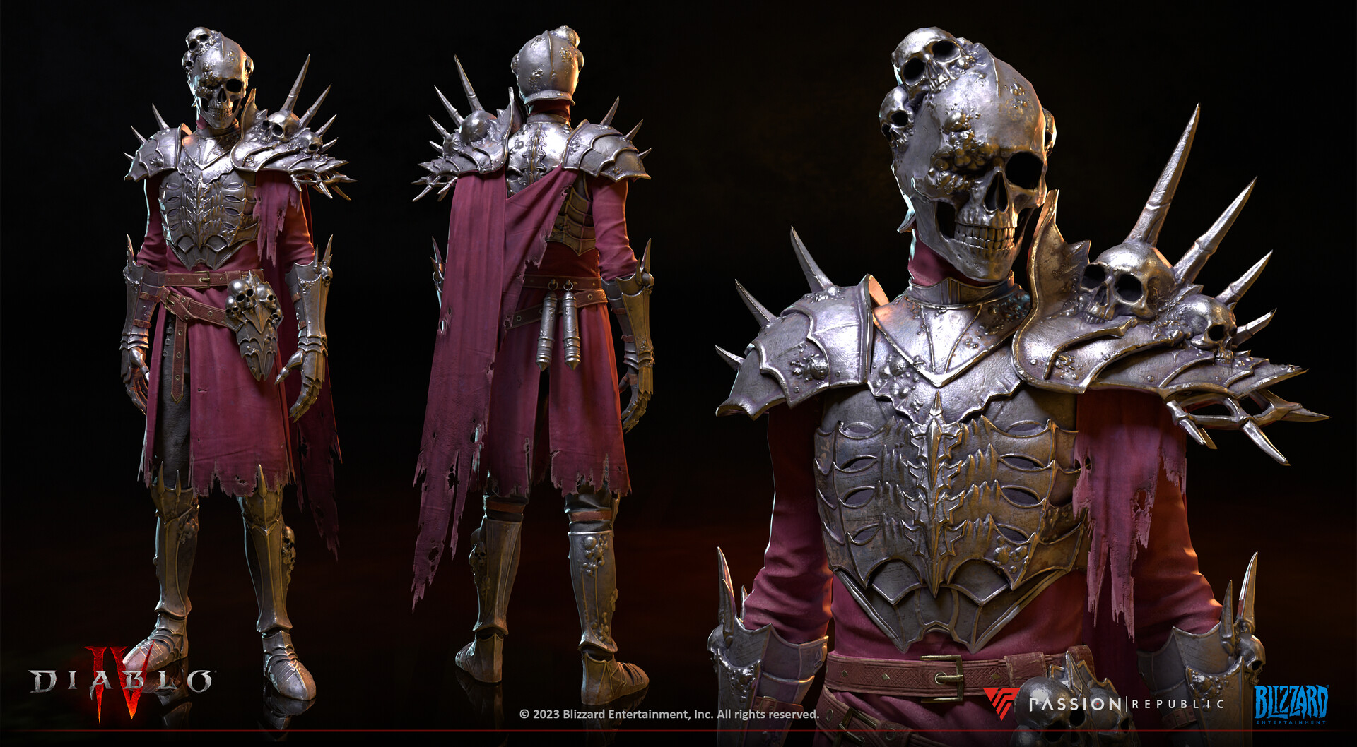 Passion Republic - Diablo IV Character Modeling (Armors) Vol. 2