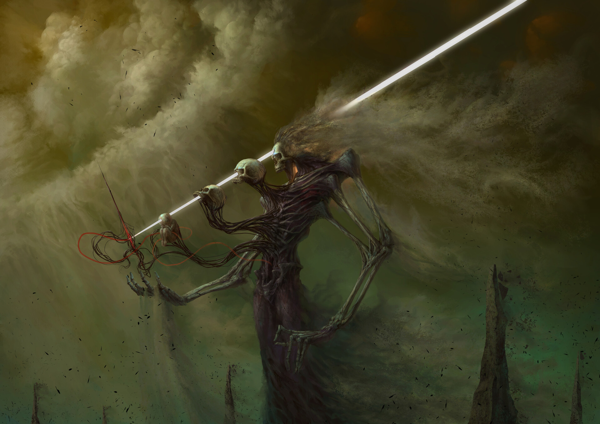 ArtStation - Demon of Ageing, Aeshivas