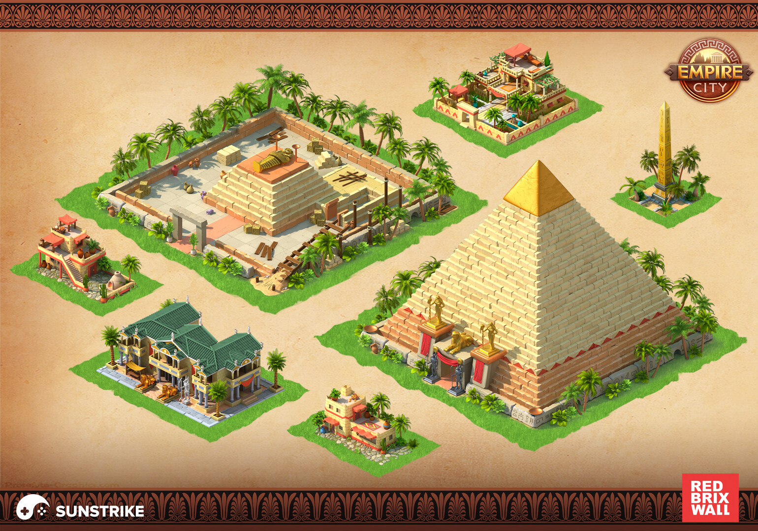 SunStrike Studios - Empire City Buildings