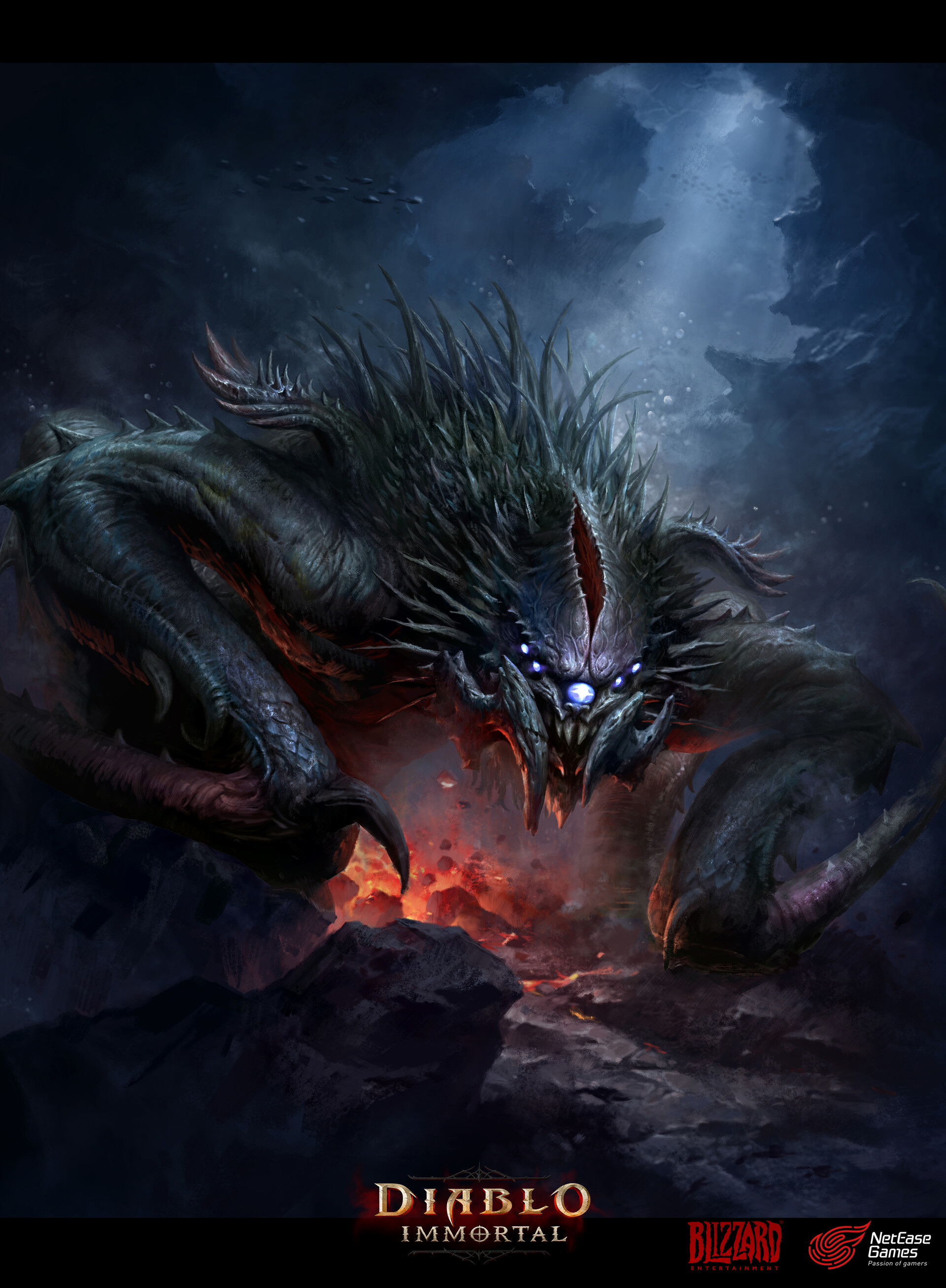 Yongsoon Park - Diablo Immortal Illustration 'boss behemoth'