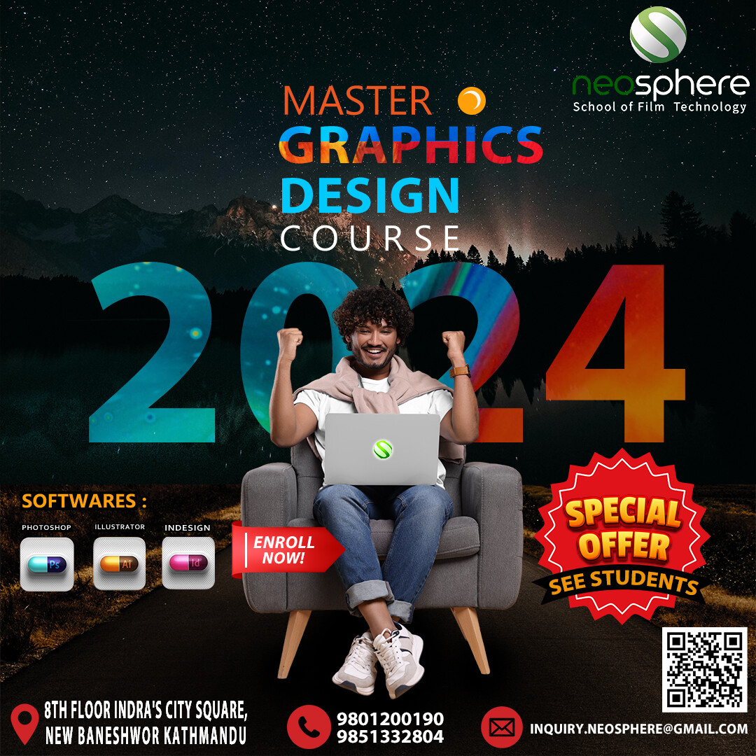 ArtStation - Graphic Design Course Advertisement & Mockups