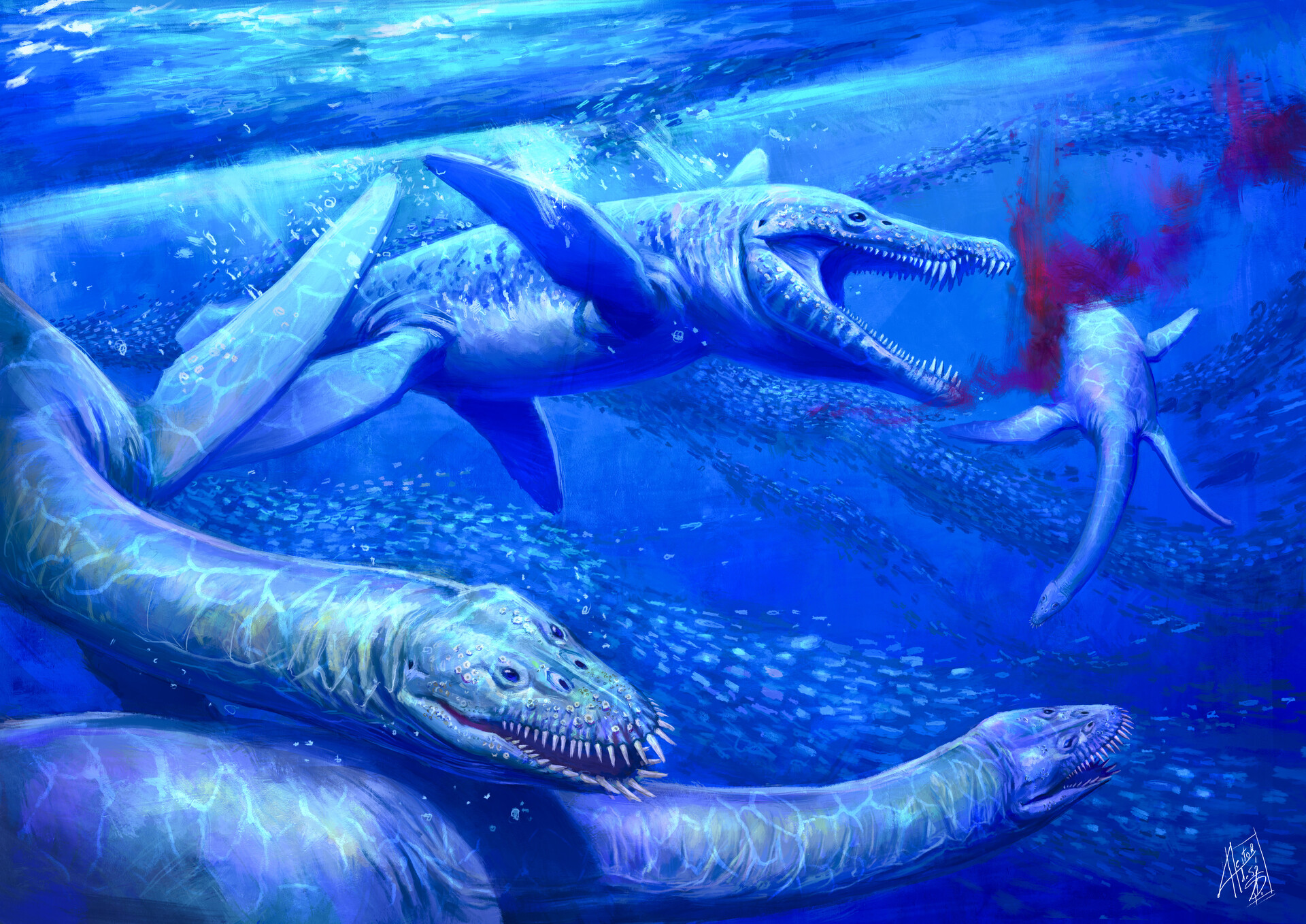 ArtStation - Liopleurodon ferox
