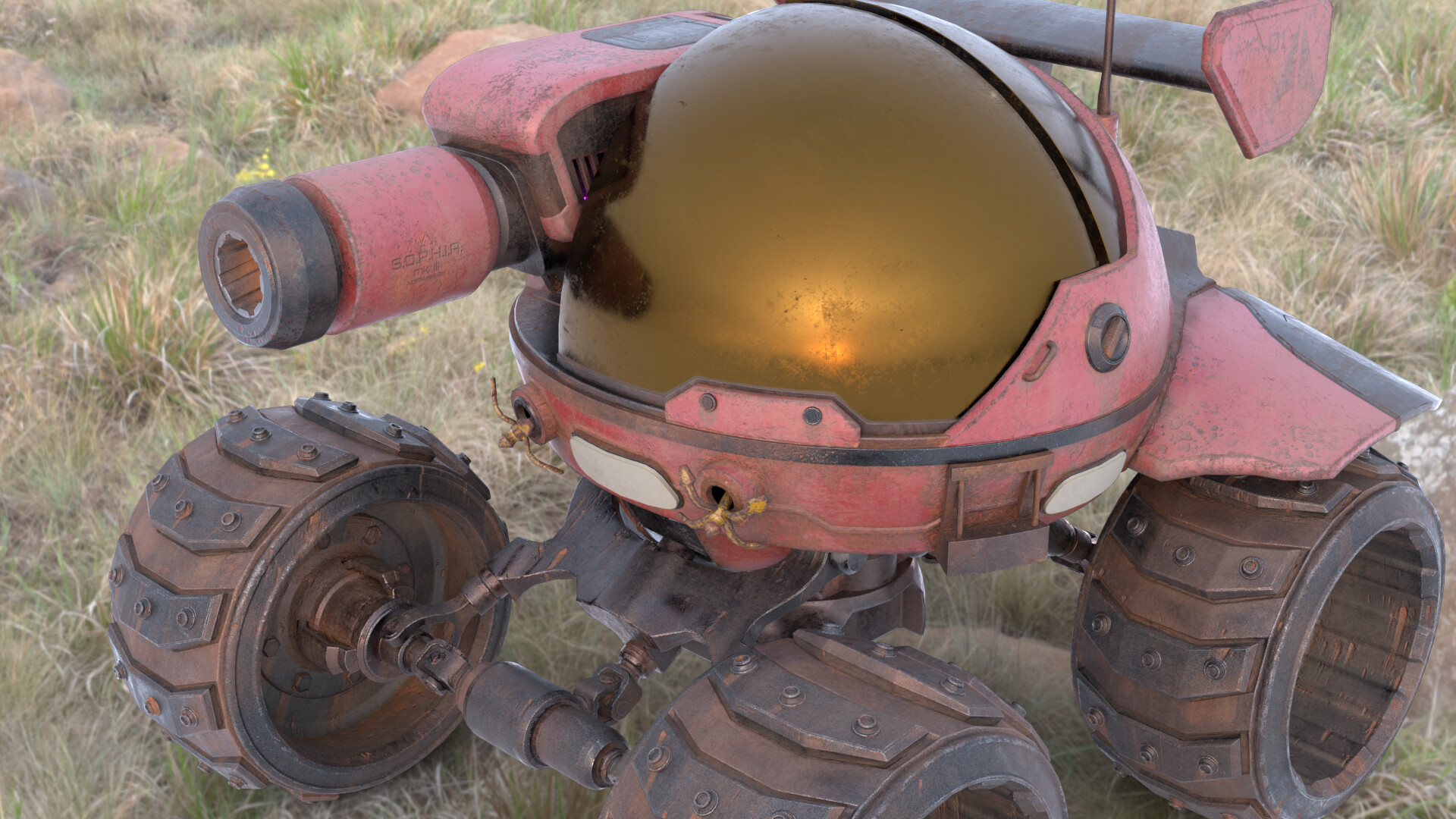 J Allen Bond - SOPHIA - Battle Tank Reimagining