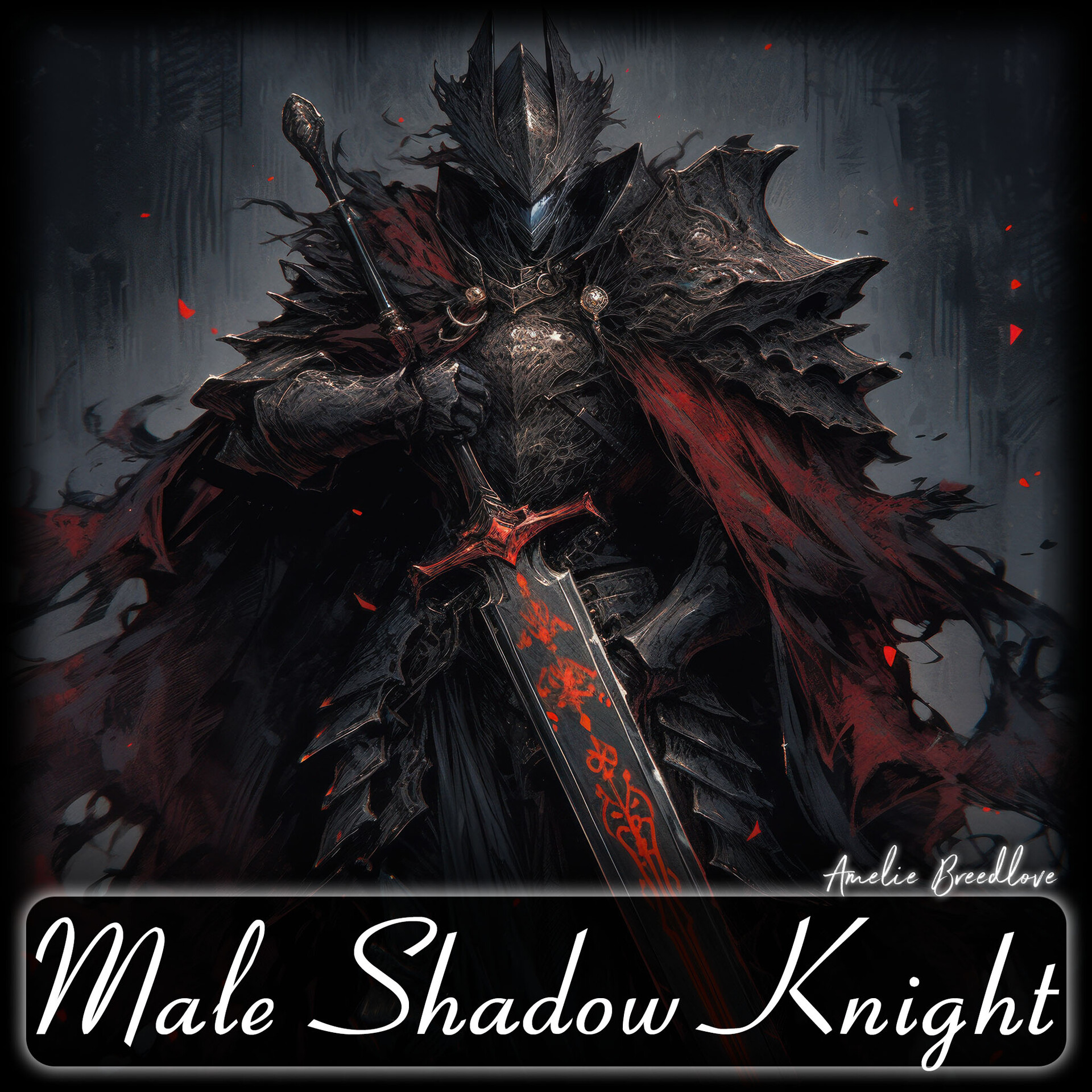 ArtStation - 400 Male Shadow Knight Reference Pack | 4K | v.19