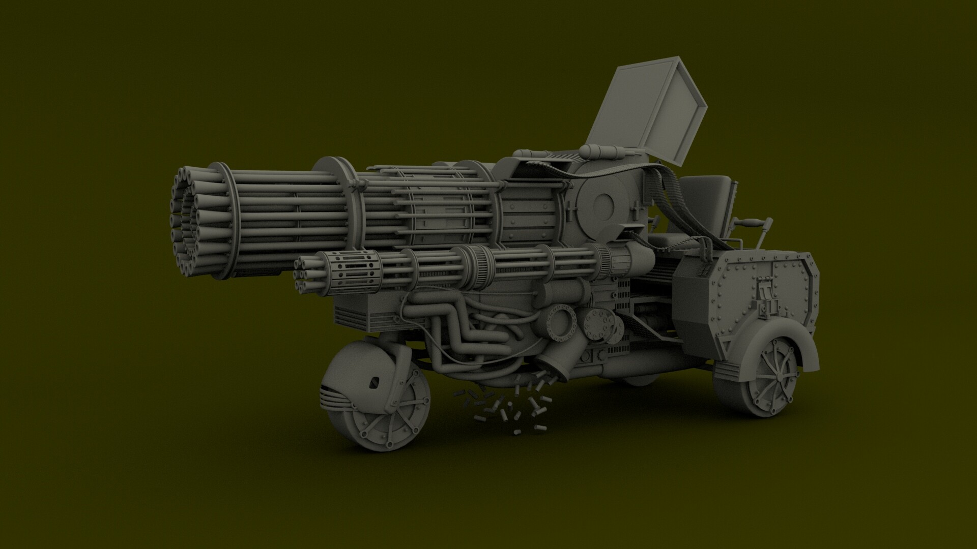 ArtStation - Animal Movie Weapon re-created 3d Model