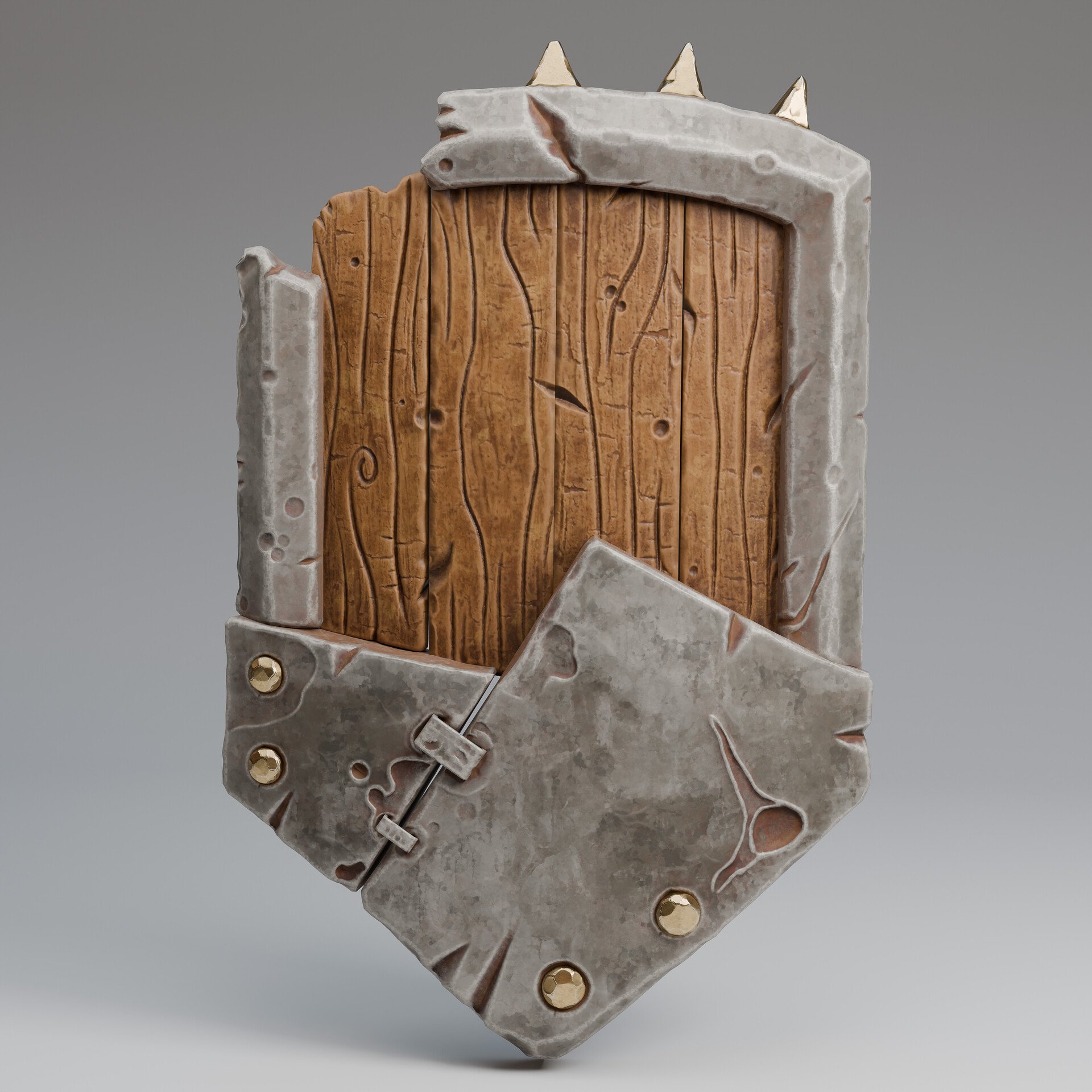 ArtStation - Broken Shield