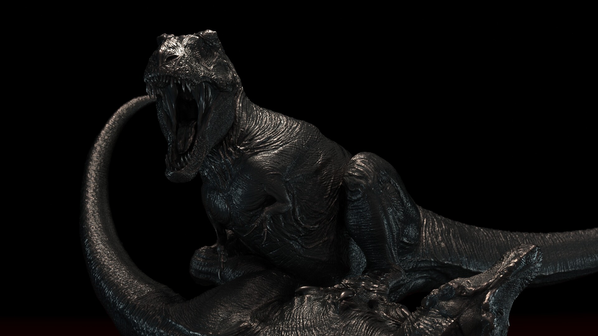 ArtStation - Tyrannosaurus Rex "Scotty" vs. Tyrannosaurus Rex "Stan"