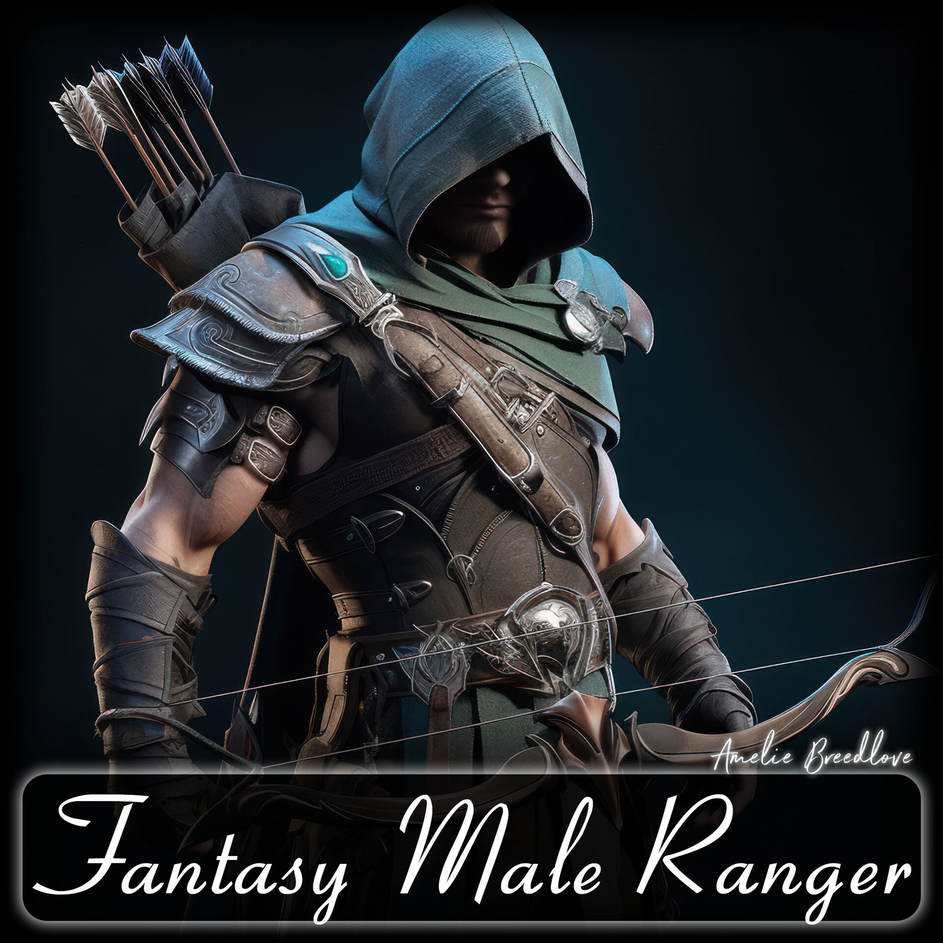 ArtStation - 220 Fantasy Male Ranger Reference Pack | 4K | v.11