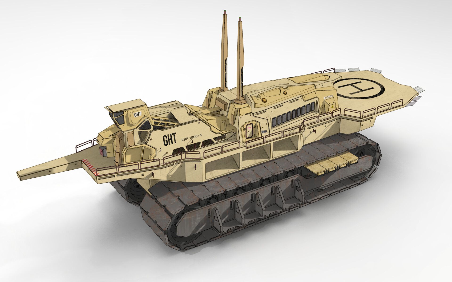 ArtStation - Geological Exploration Vehicle concept