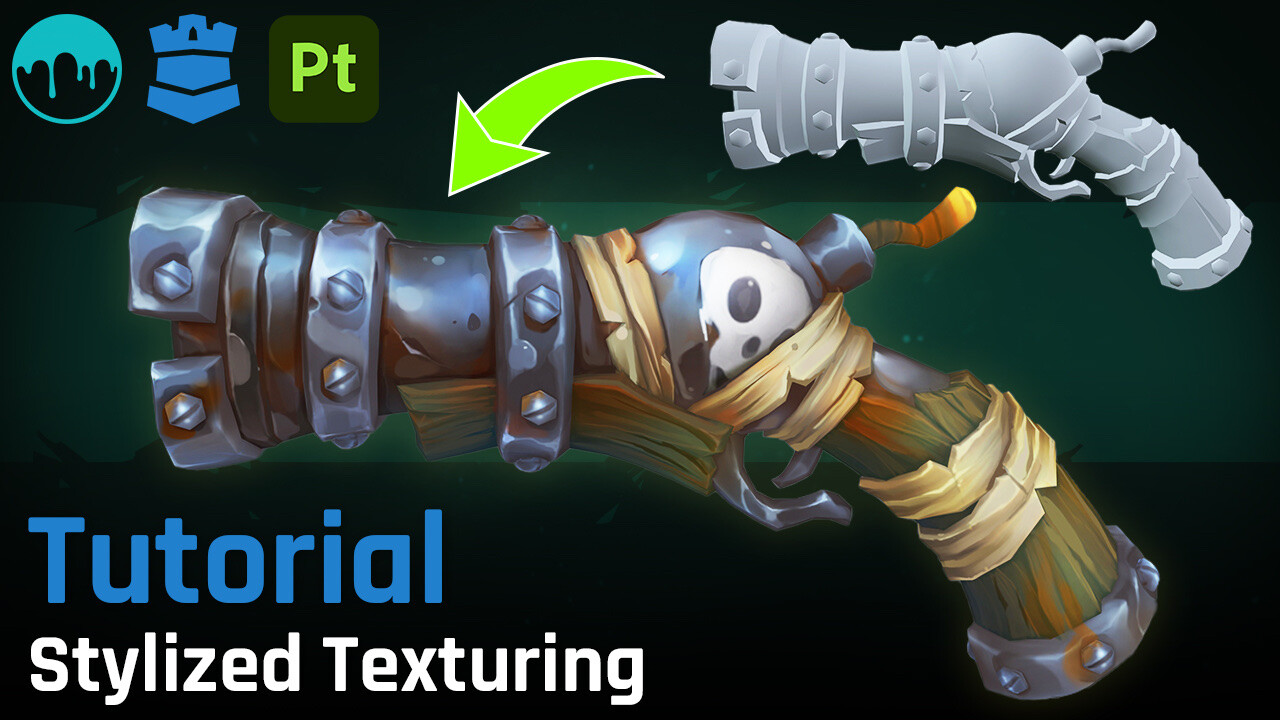 Vsquad studio - PIRATE HANDGUN (RUINED KING) - Tutorial