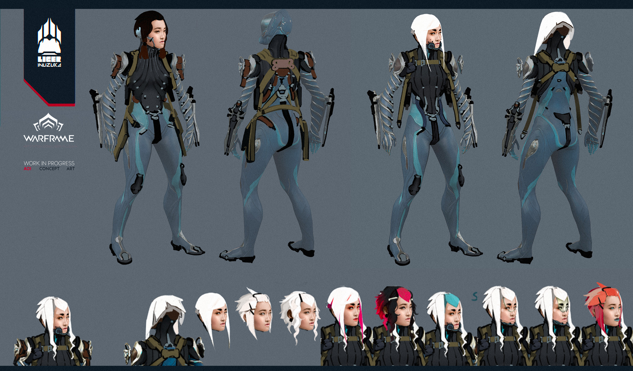 Liger Inuzuka - Warframe 1999: Aoi, Amir, Eleanor, Quincy, Lettie - The Hex