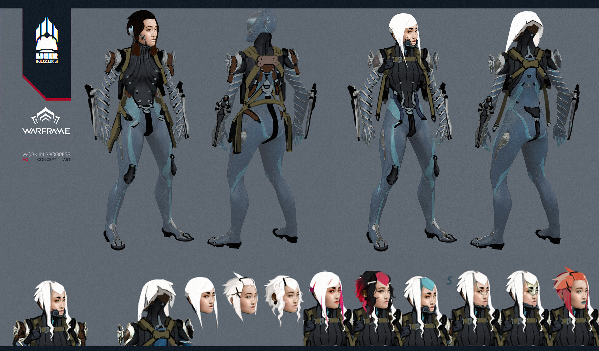 Liger Inuzuka - Warframe 1999: Aoi, Amir, Eleanor, Quincy, Lettie - The Hex