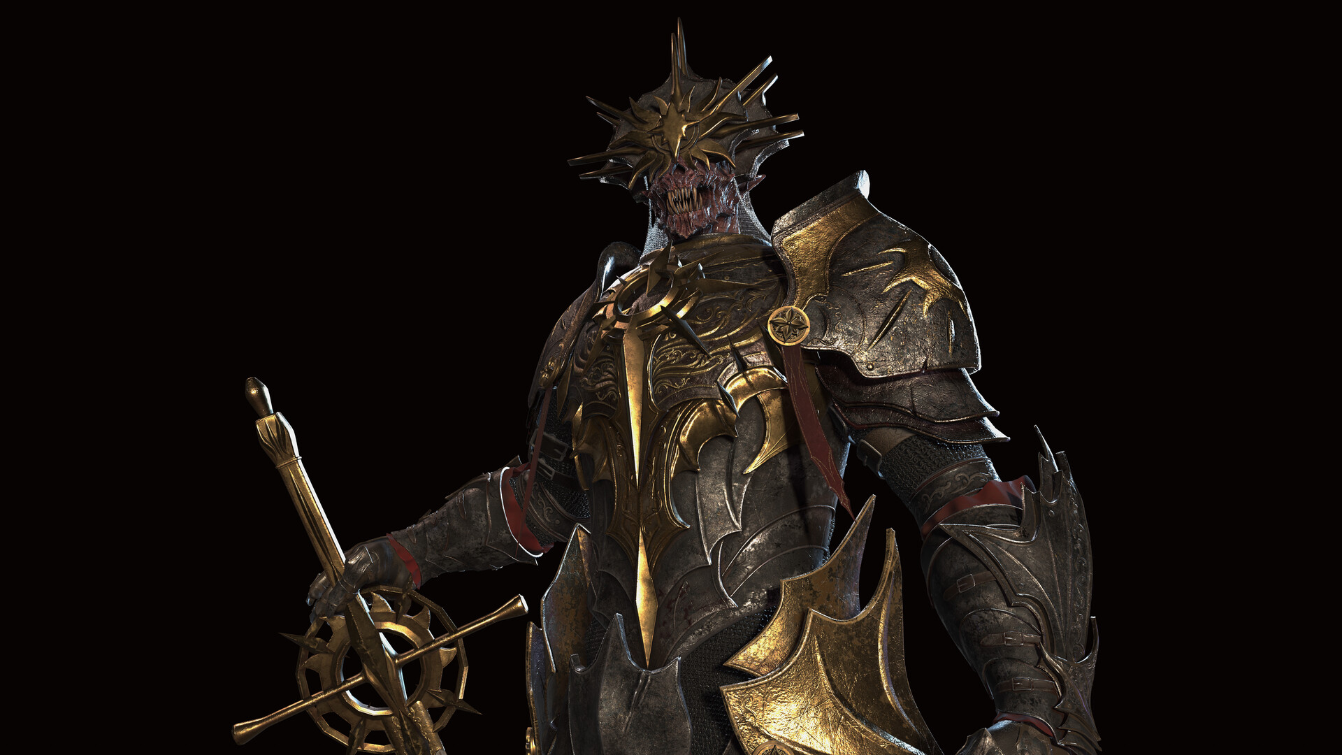 ArtStation - Undead Paladin