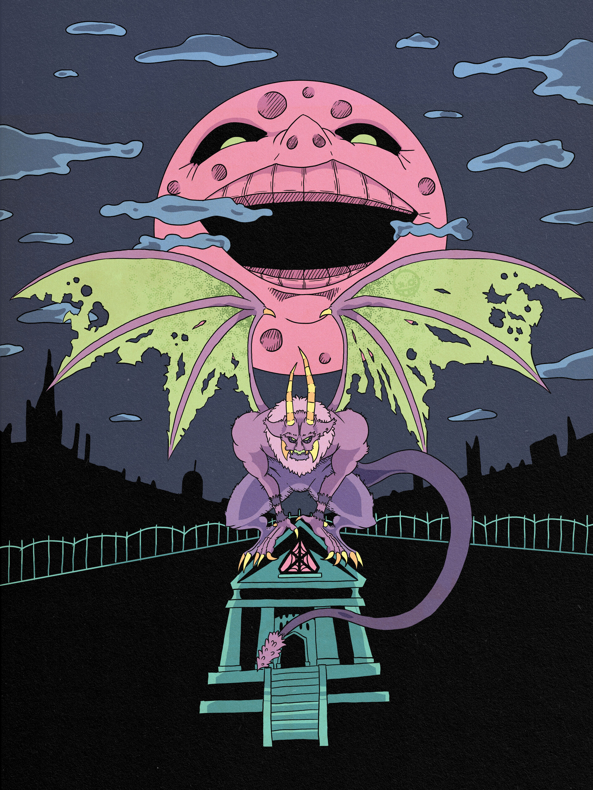 ArtStation - Gargoyle Poster