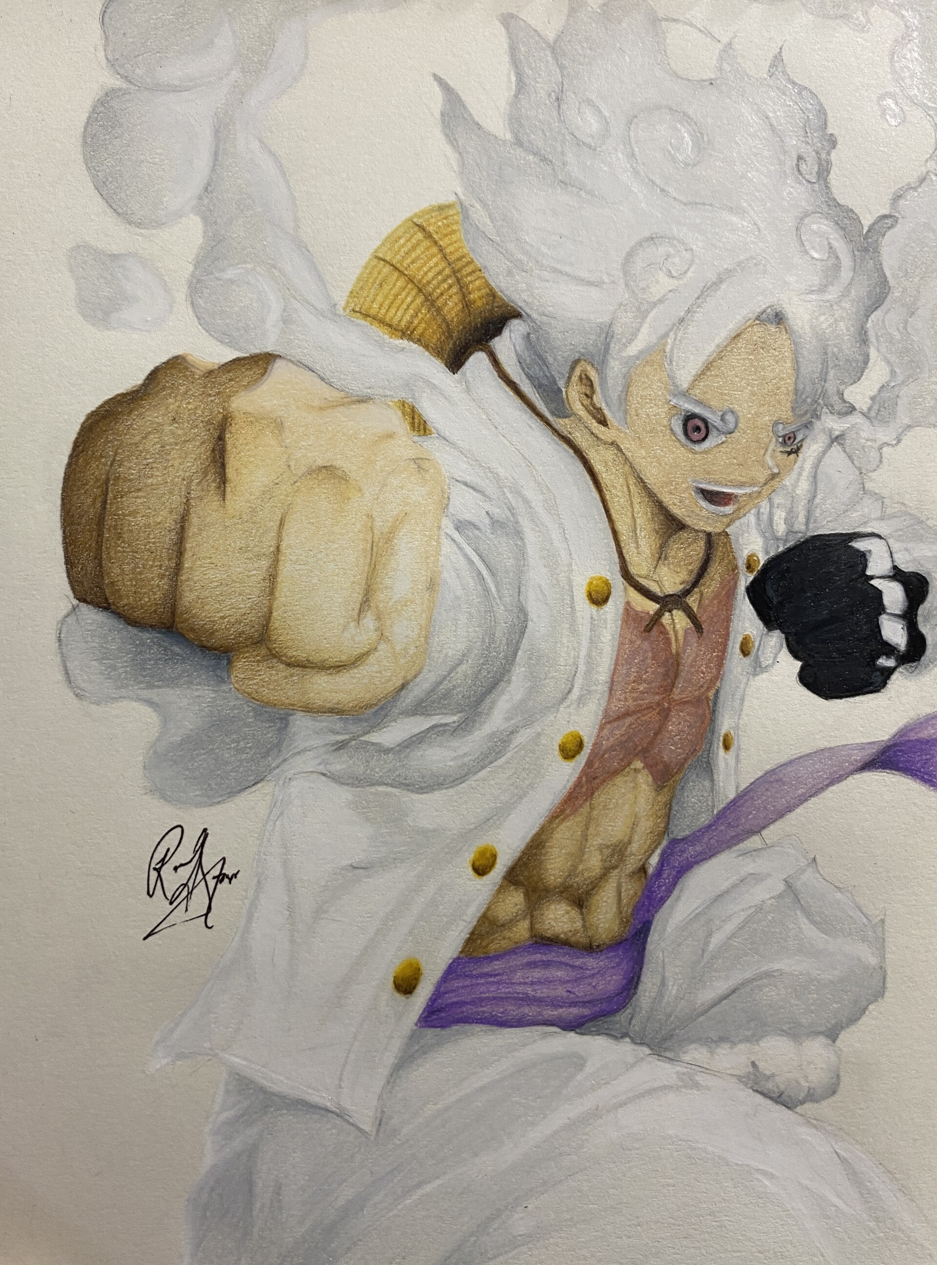 ArtStation - Drums Of Liberation--Luffy