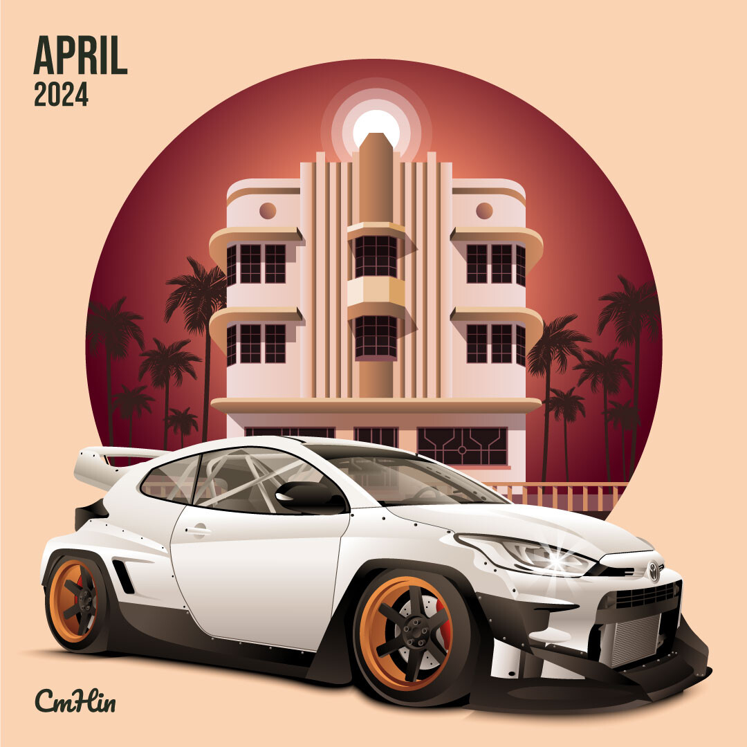 ArtStation - Rally Rollin' April