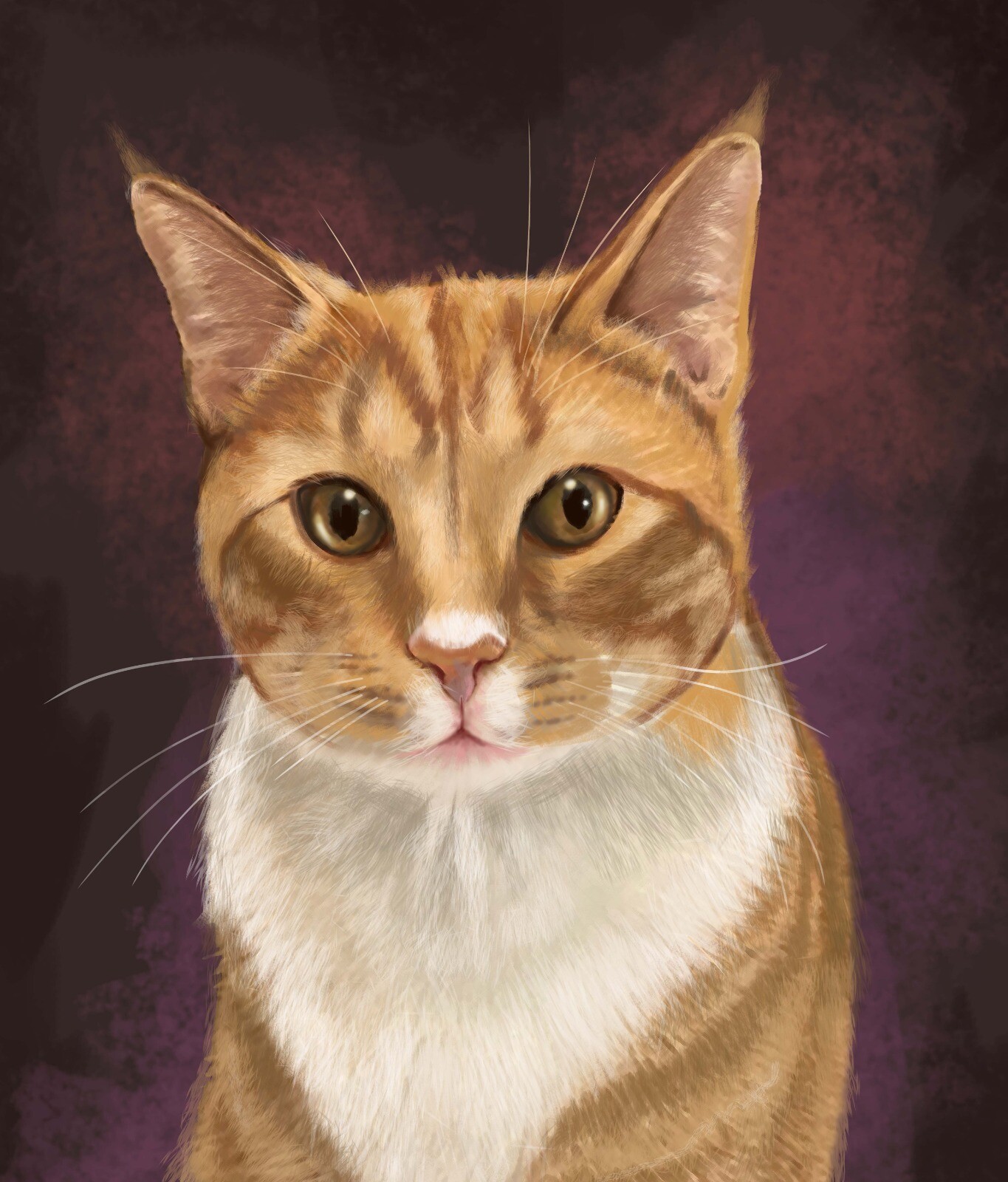 ArtStation - Innocent: Juno The Cat Portrait