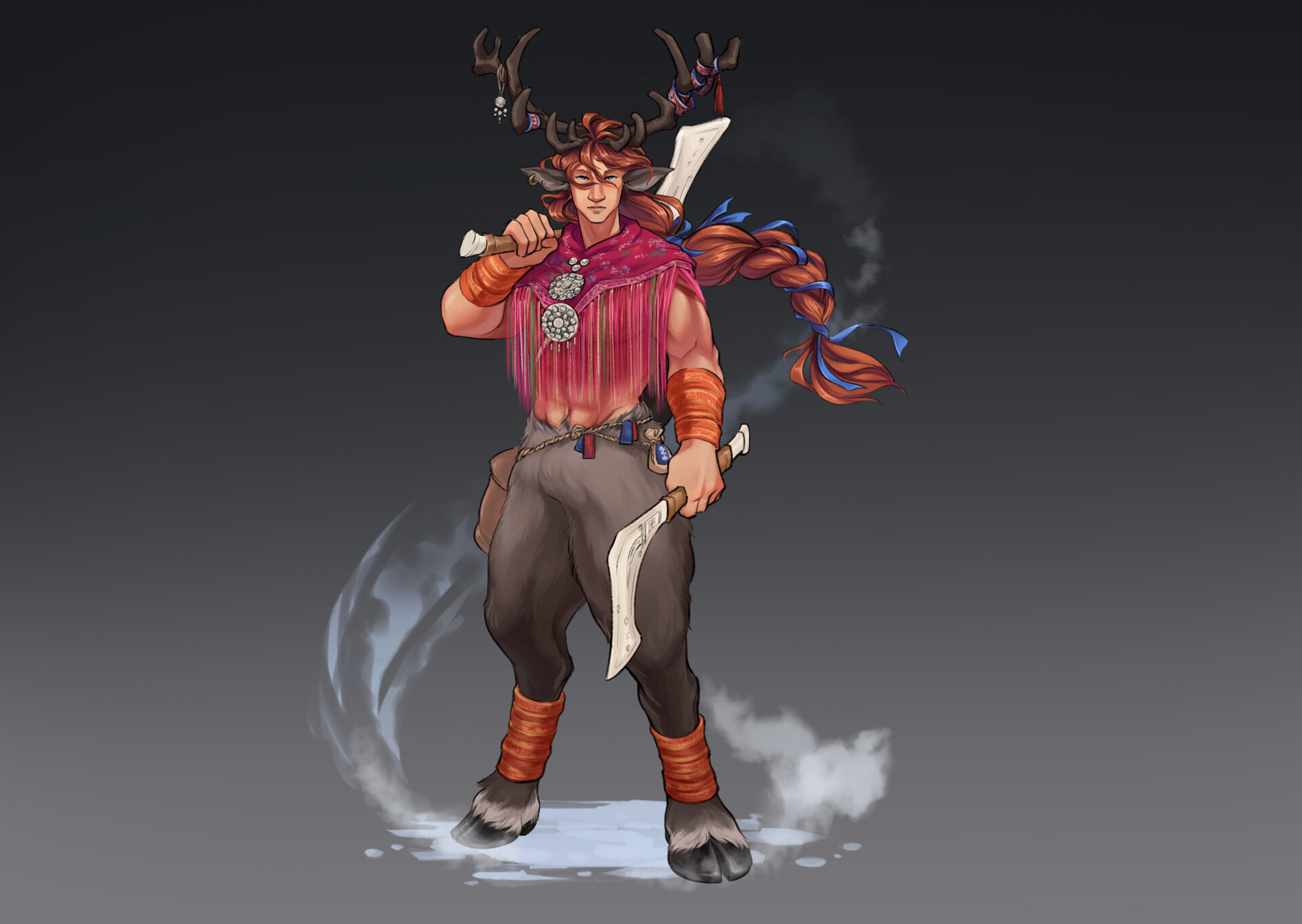 ArtStation - Faun Warrior