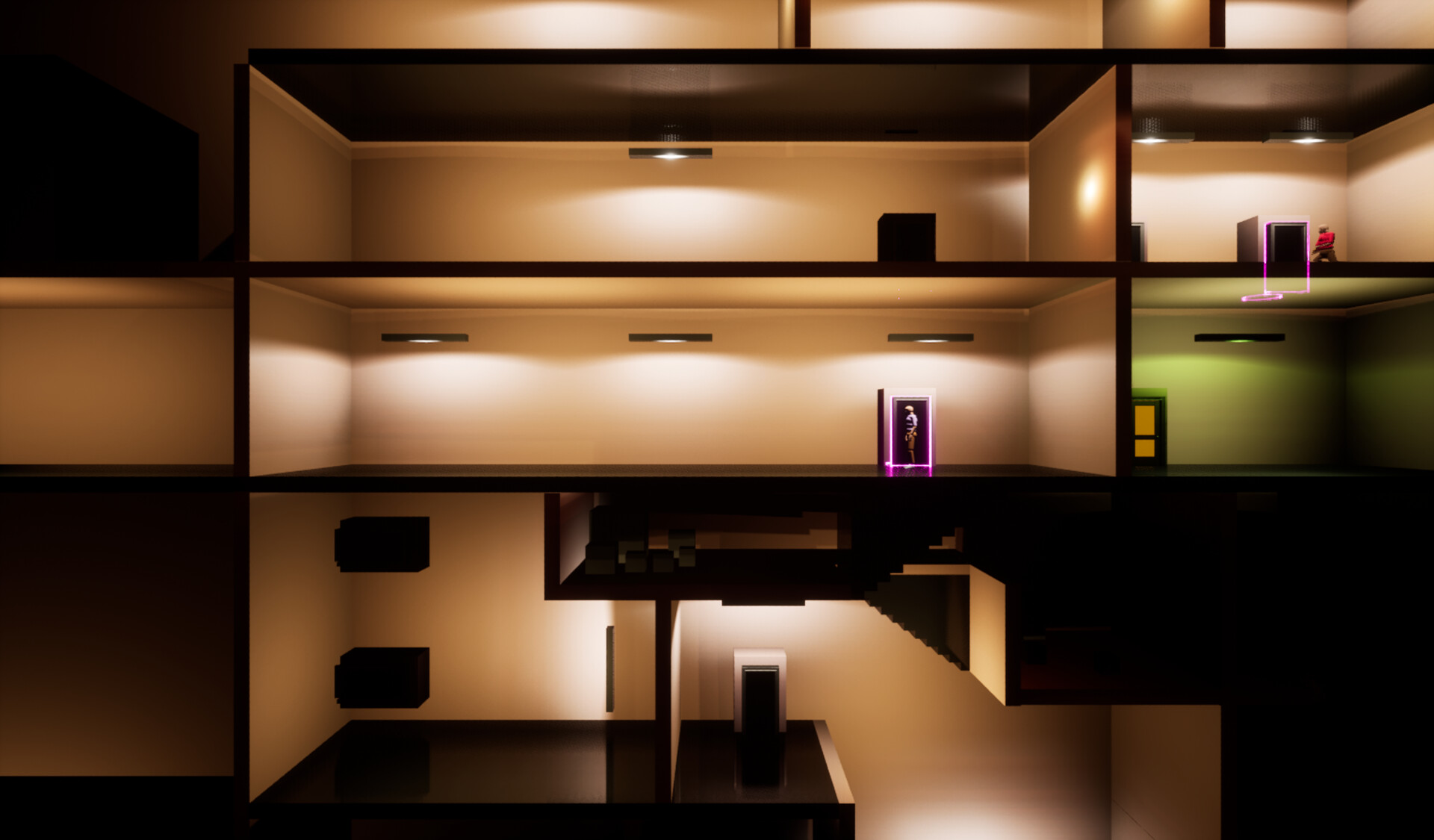 ArtStation - [GCU CLD Project] Liminal Space Platformer