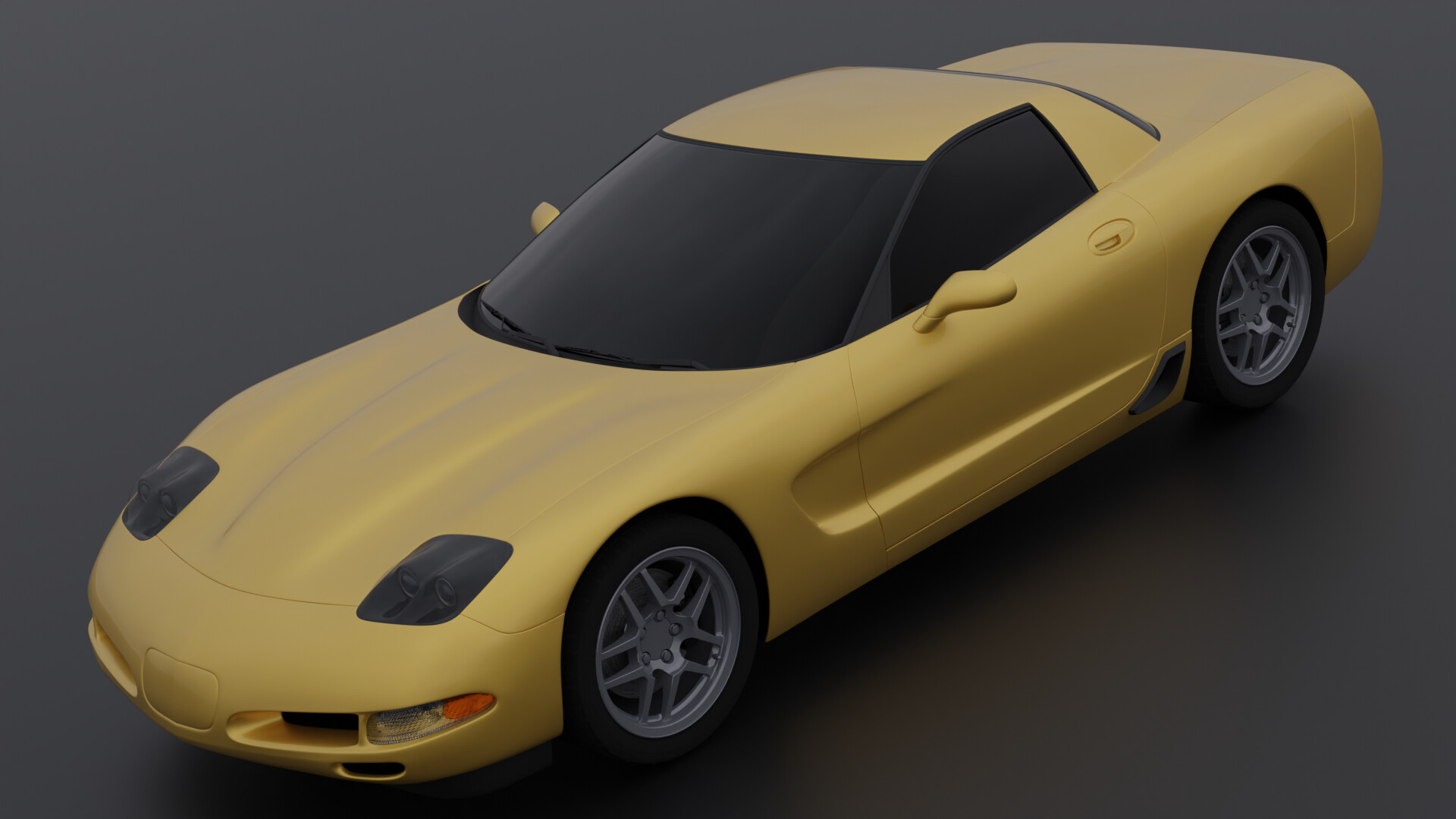 ArtStation - Chevrolet Corvette C5 Z06