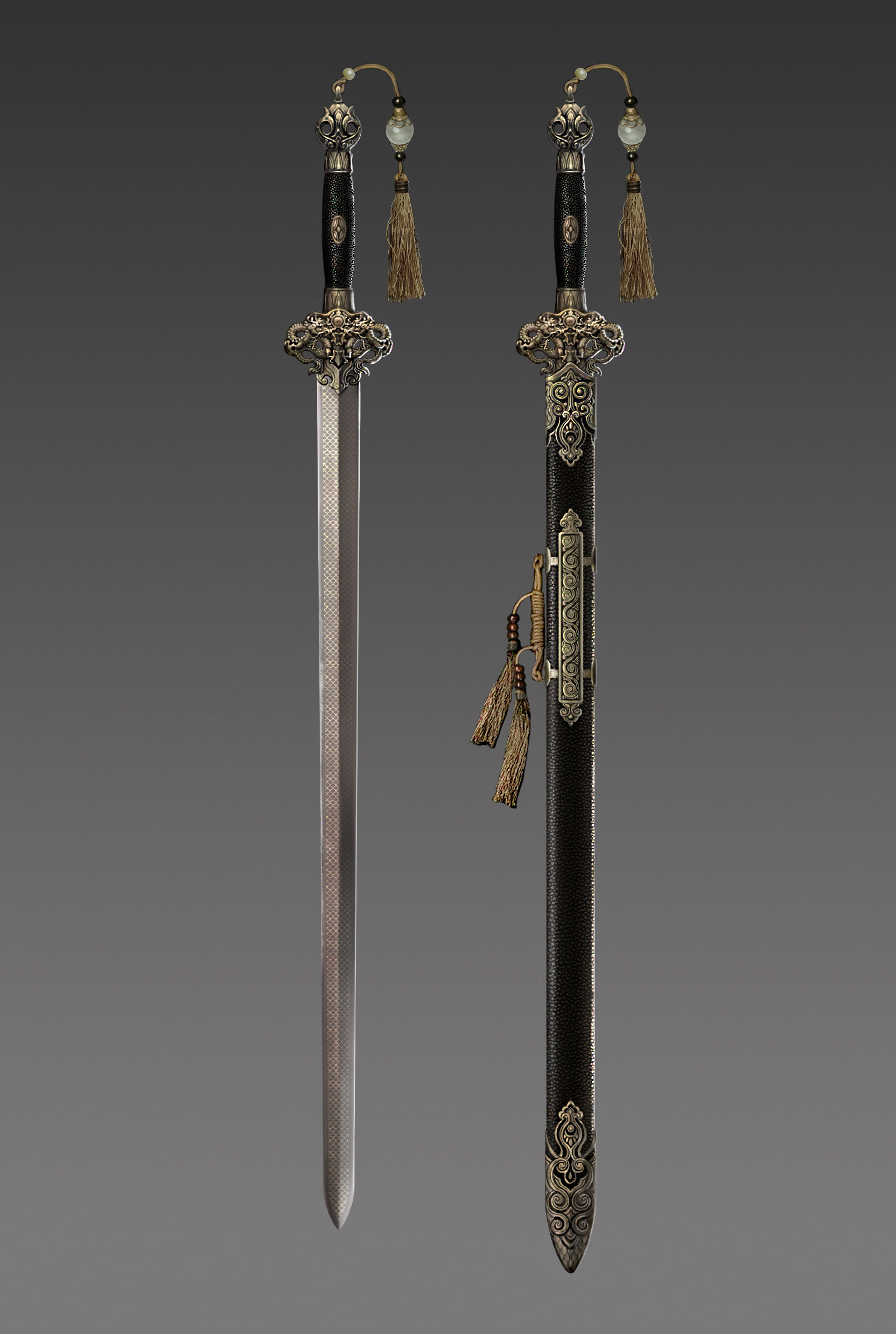 ArtStation - Chinese sword