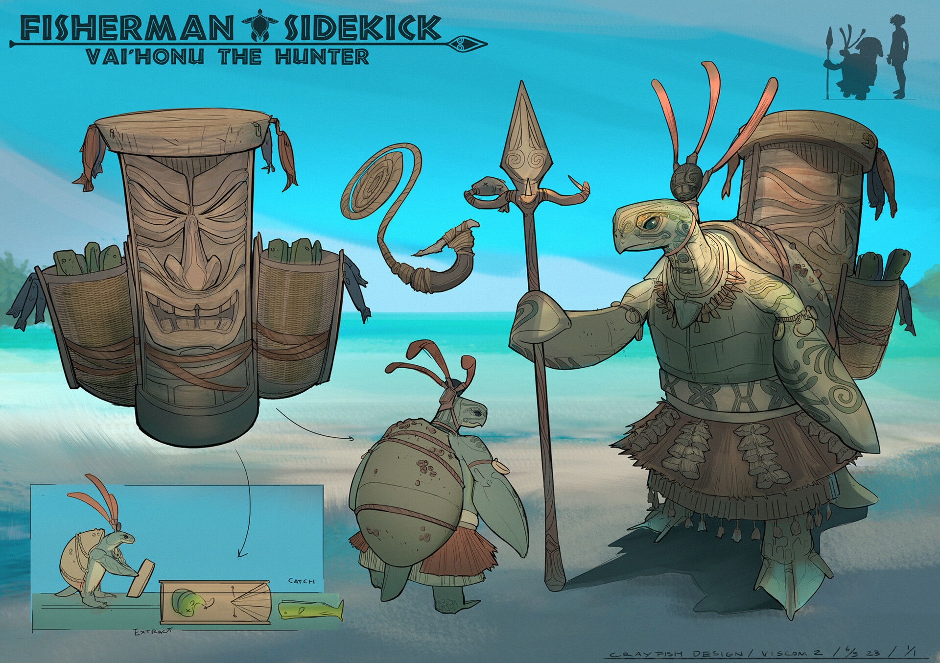 ArtStation - Vai'honu the Hunter