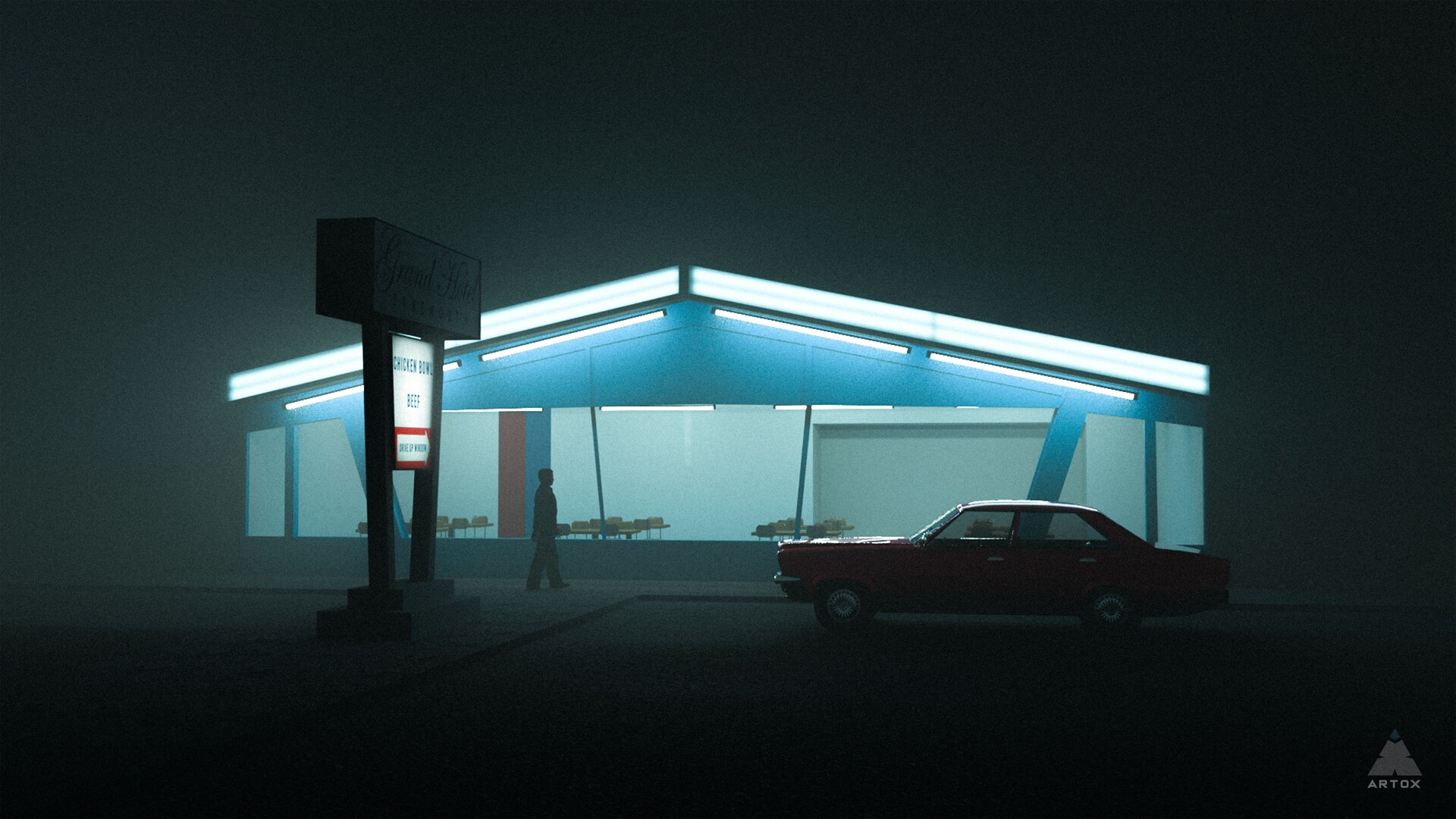 ArtStation - Night Scene