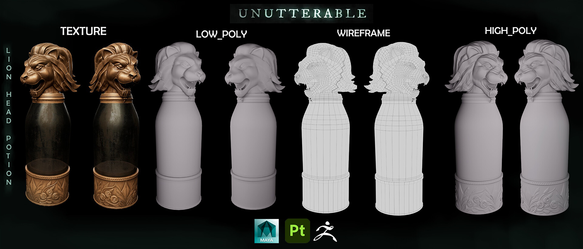 ArtStation - UNUTTERABLE(GAME_PROJECT)