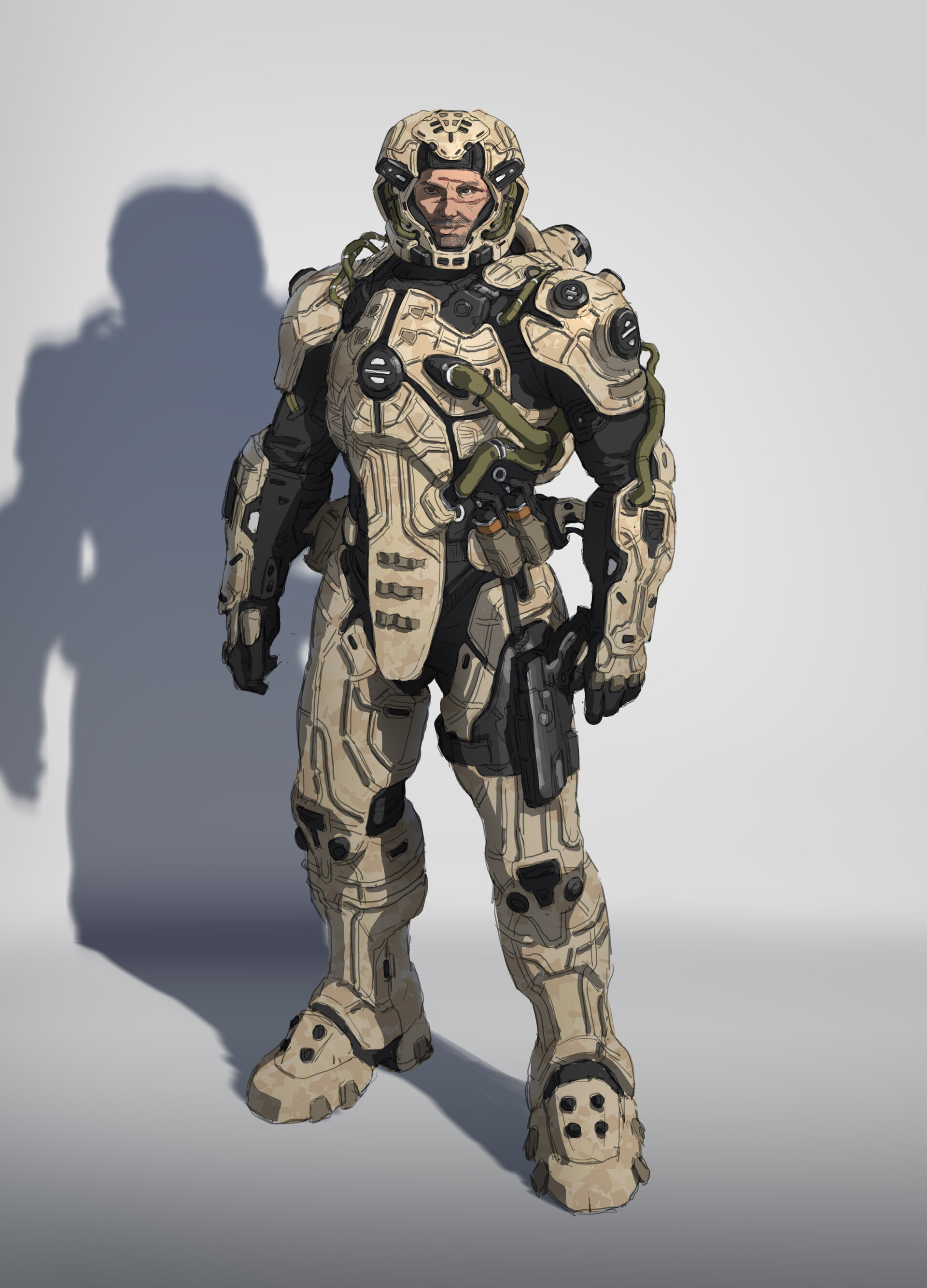 ArtStation - Soldier Design