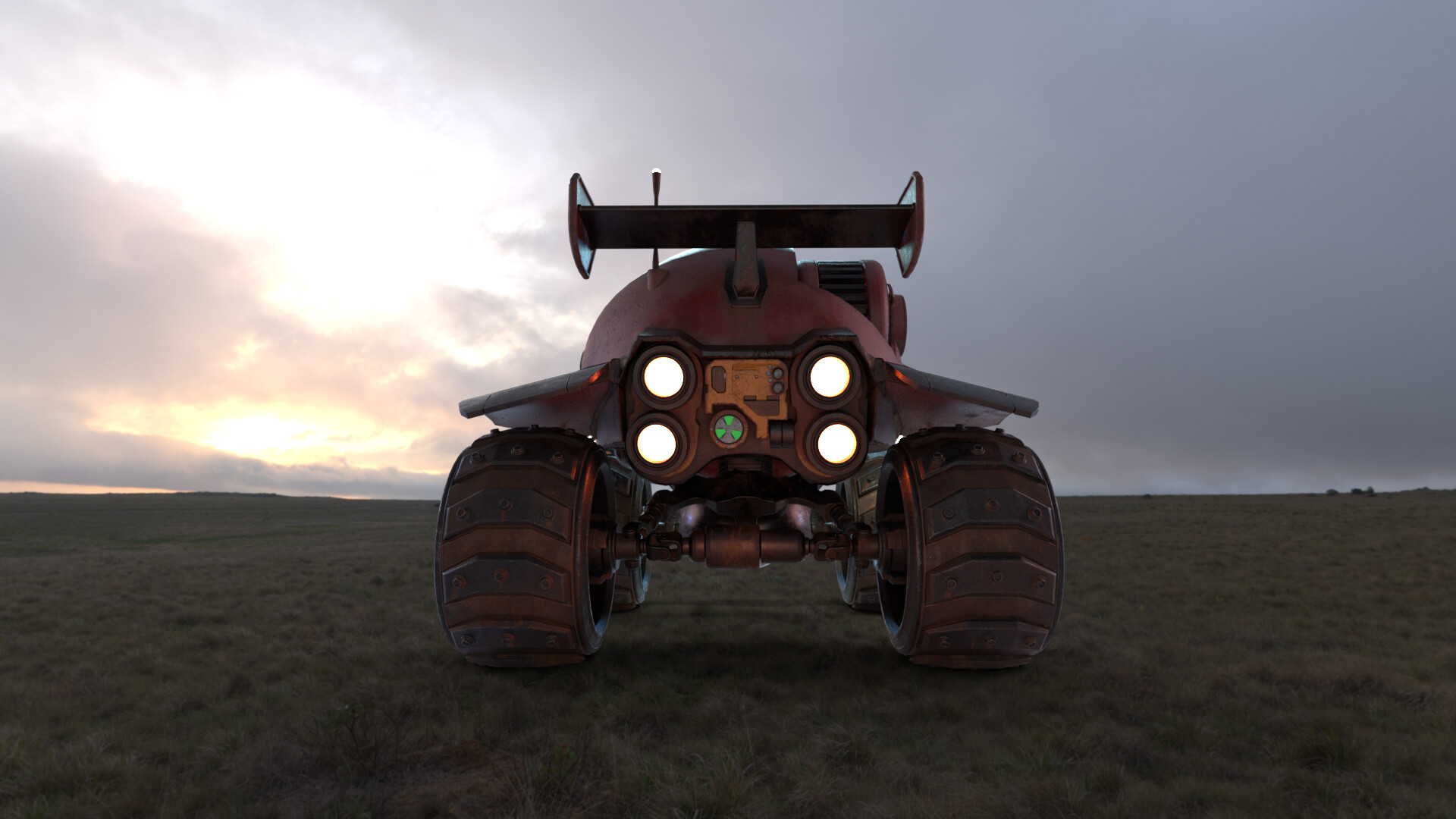 J Allen Bond - SOPHIA - Battle Tank Reimagining