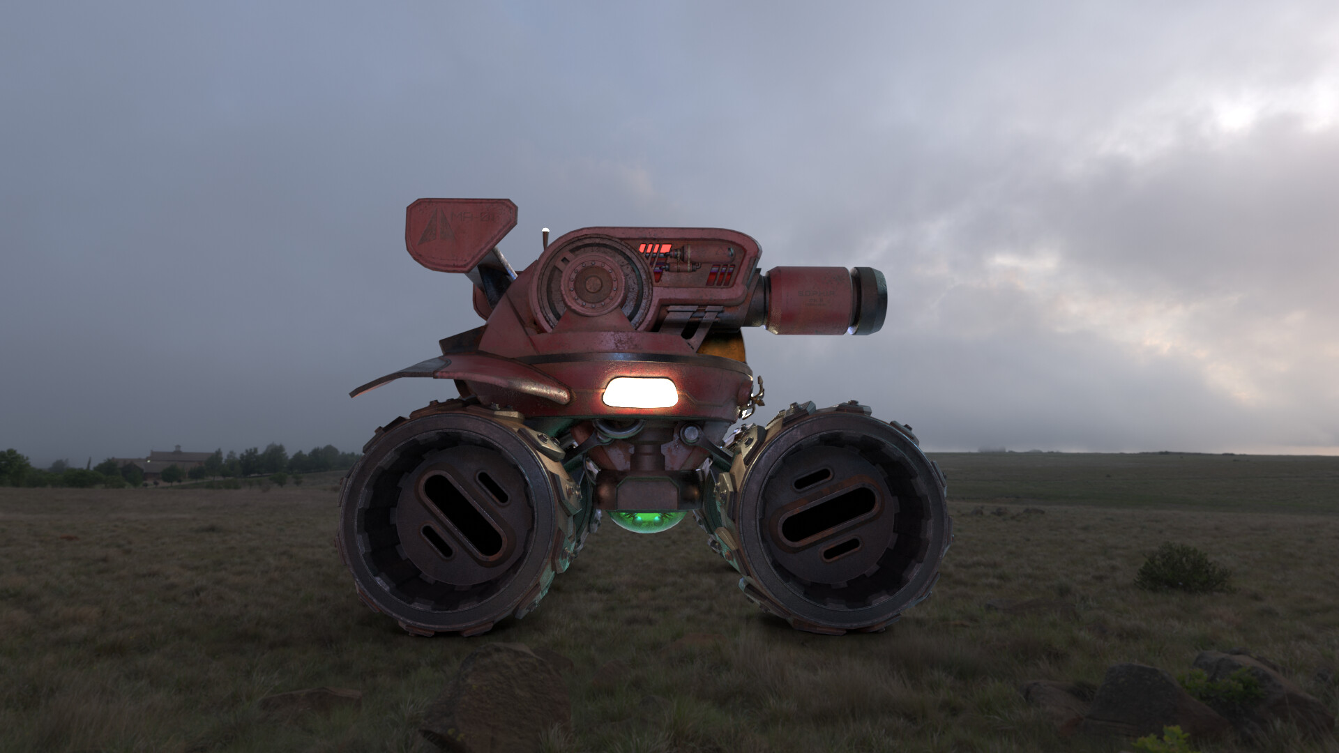 J Allen Bond - SOPHIA - Battle Tank Reimagining