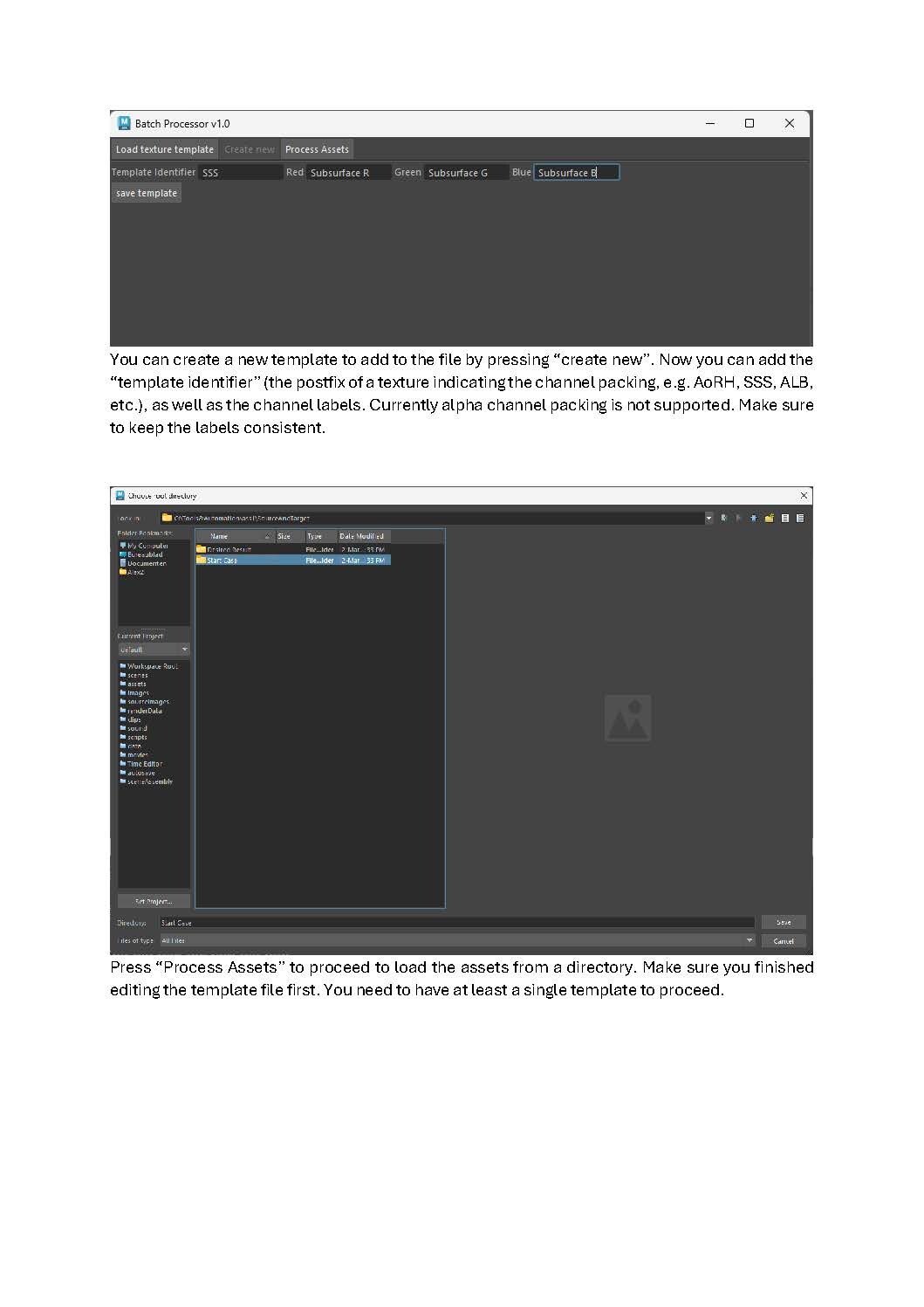 Alex Sterneckert - Maya Batch Processor