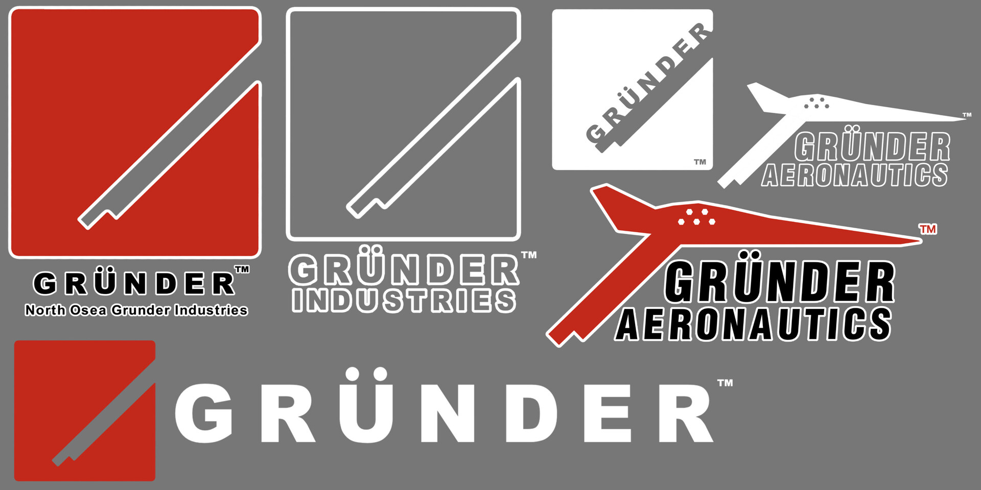 ArtStation - Remade some Gründer logos
