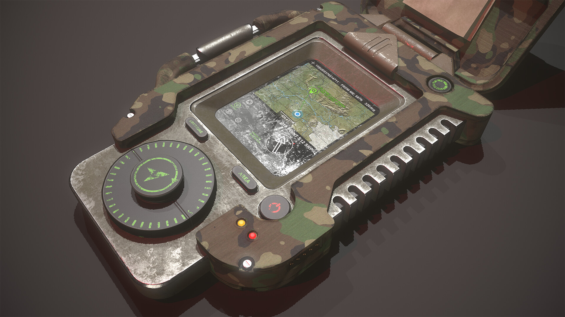 ArtStation - Military GPS Game asset