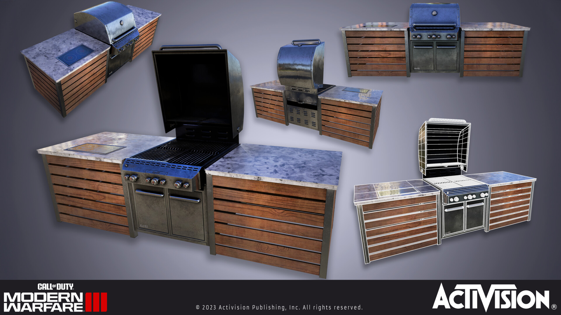 Colton Piso Portfolio - Call of Duty: Modern Warfare 3 - Grill