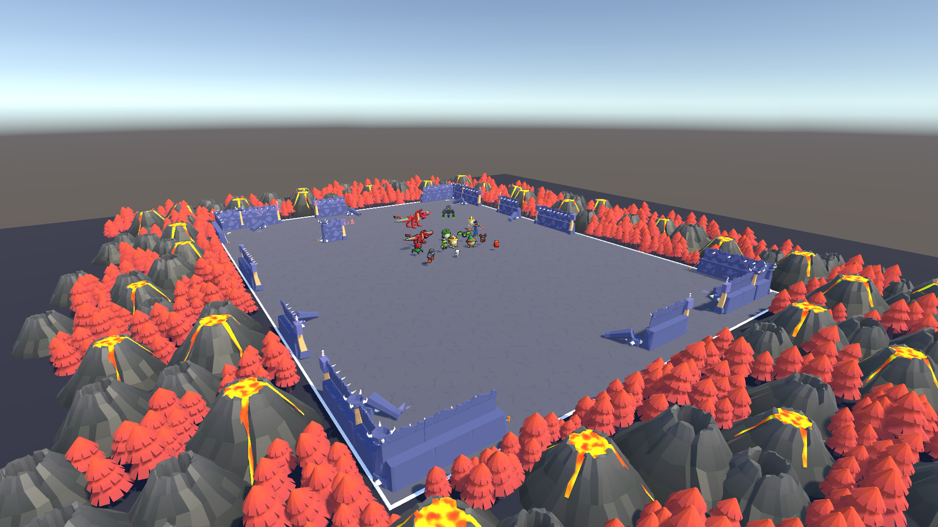 ArtStation - Mage Survivor - RPG Idle Shooter Game Environment