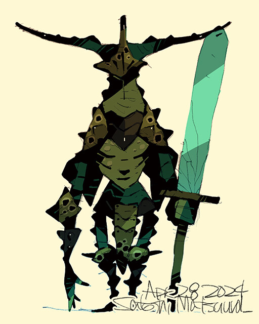 ArtStation - Beetle Knight