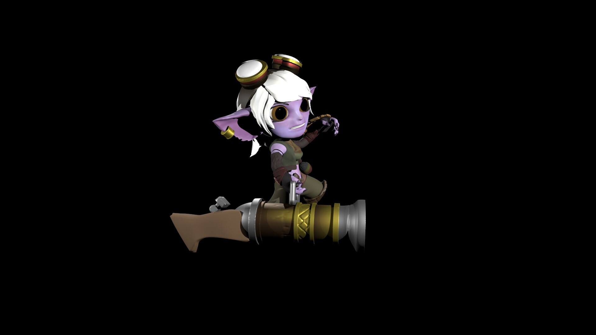 ArtStation - Tristana from League of Legends