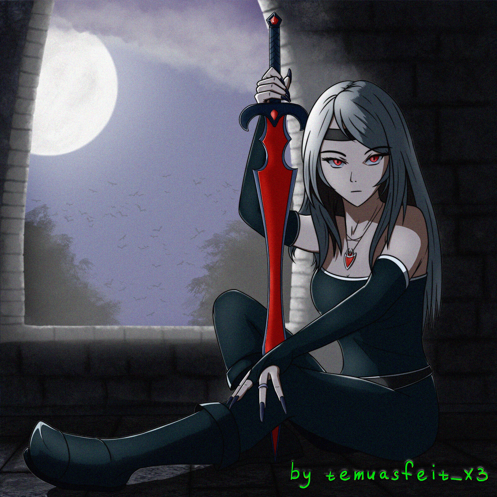 ArtStation - Vampiress from Sacred Underworld