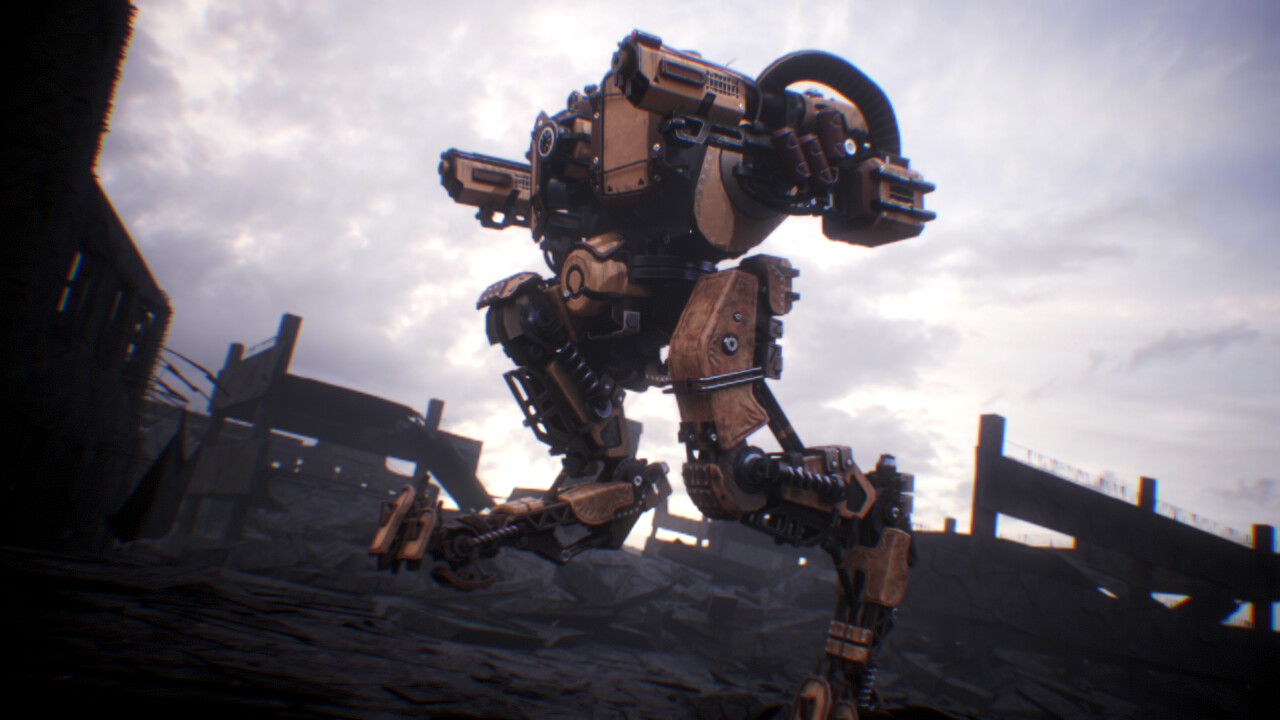 ArtStation - Military mech