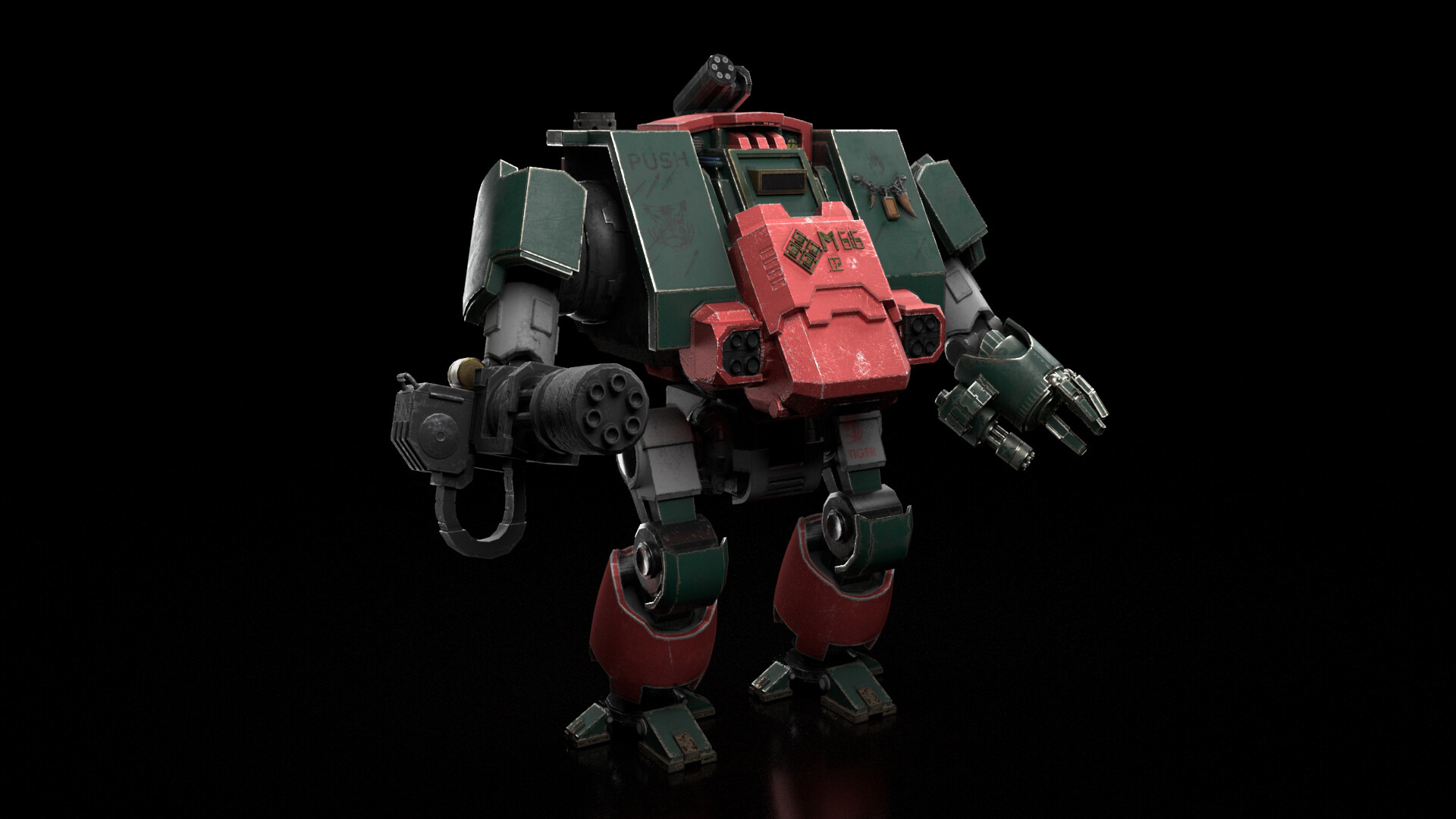 ArtStation - Mechanical Might.