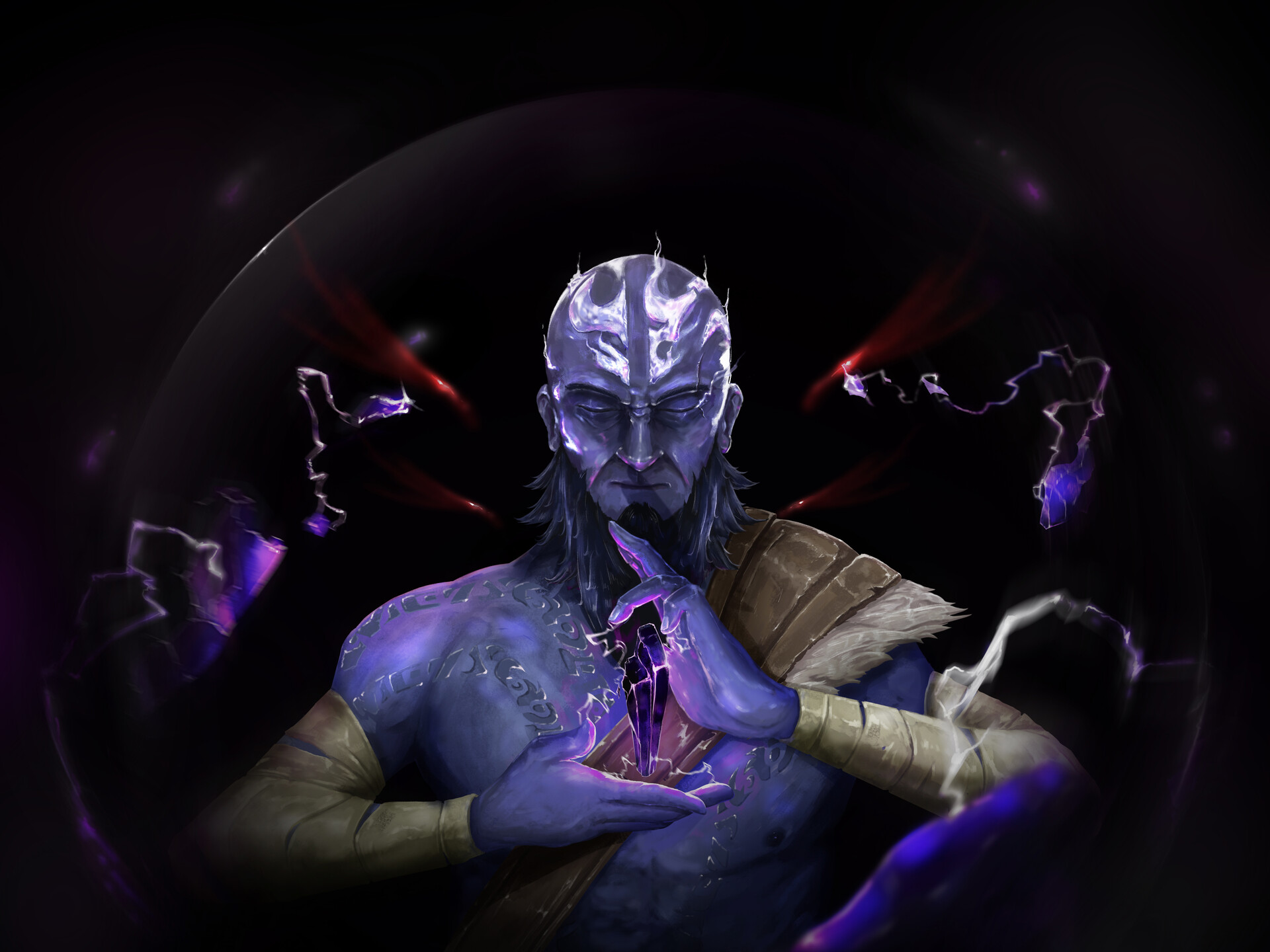 ArtStation - Shard of Madness: Malicious Gaze and Absolute Focus