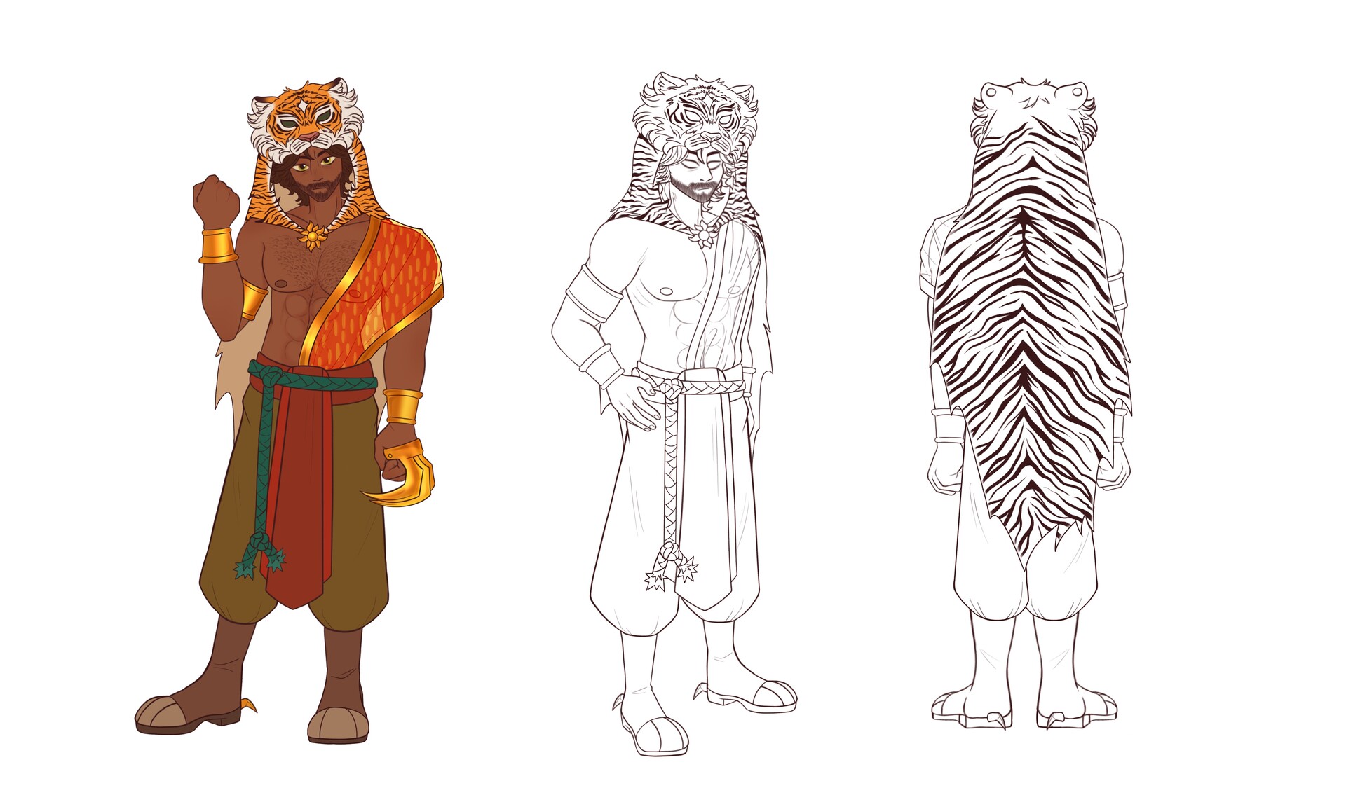 ArtStation - Kamal Character Design