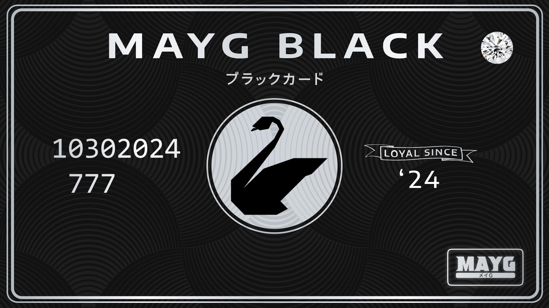 Jaime Ventura - MAYG - Game Subscription Card