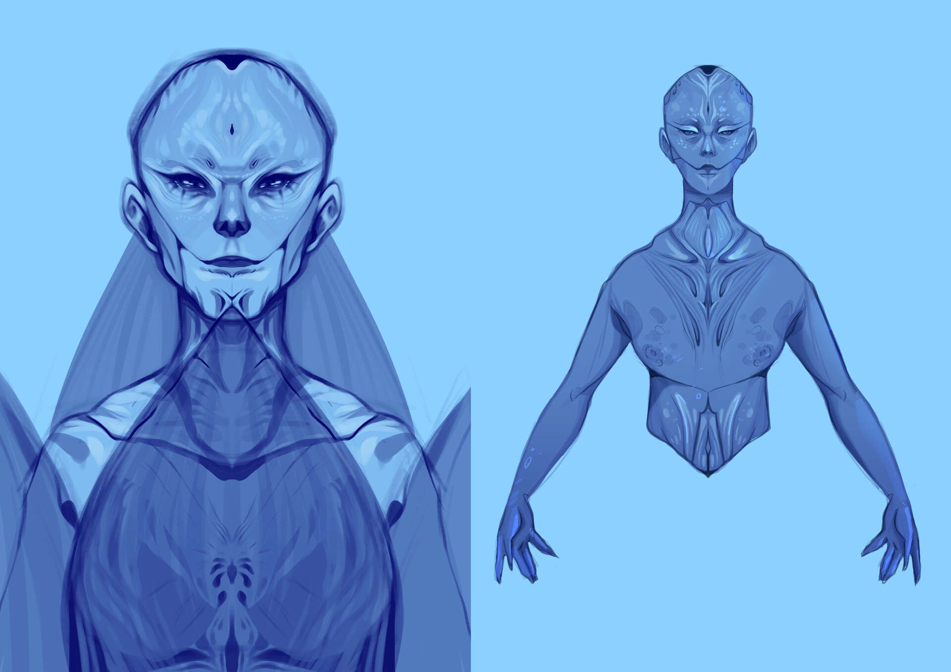 ArtStation - Alien sketches